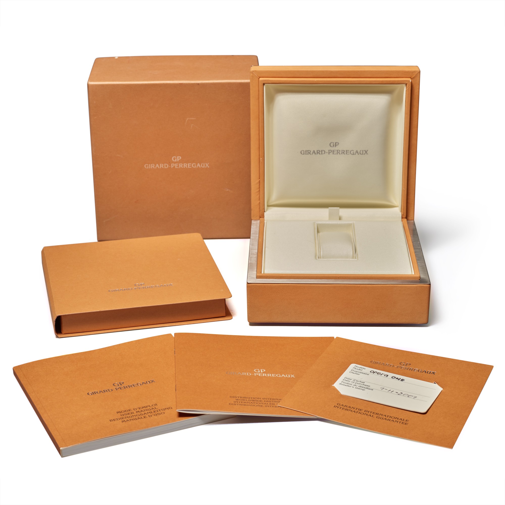 Opera One | A white gold semi-skeletonized Westminster carillon chime ...