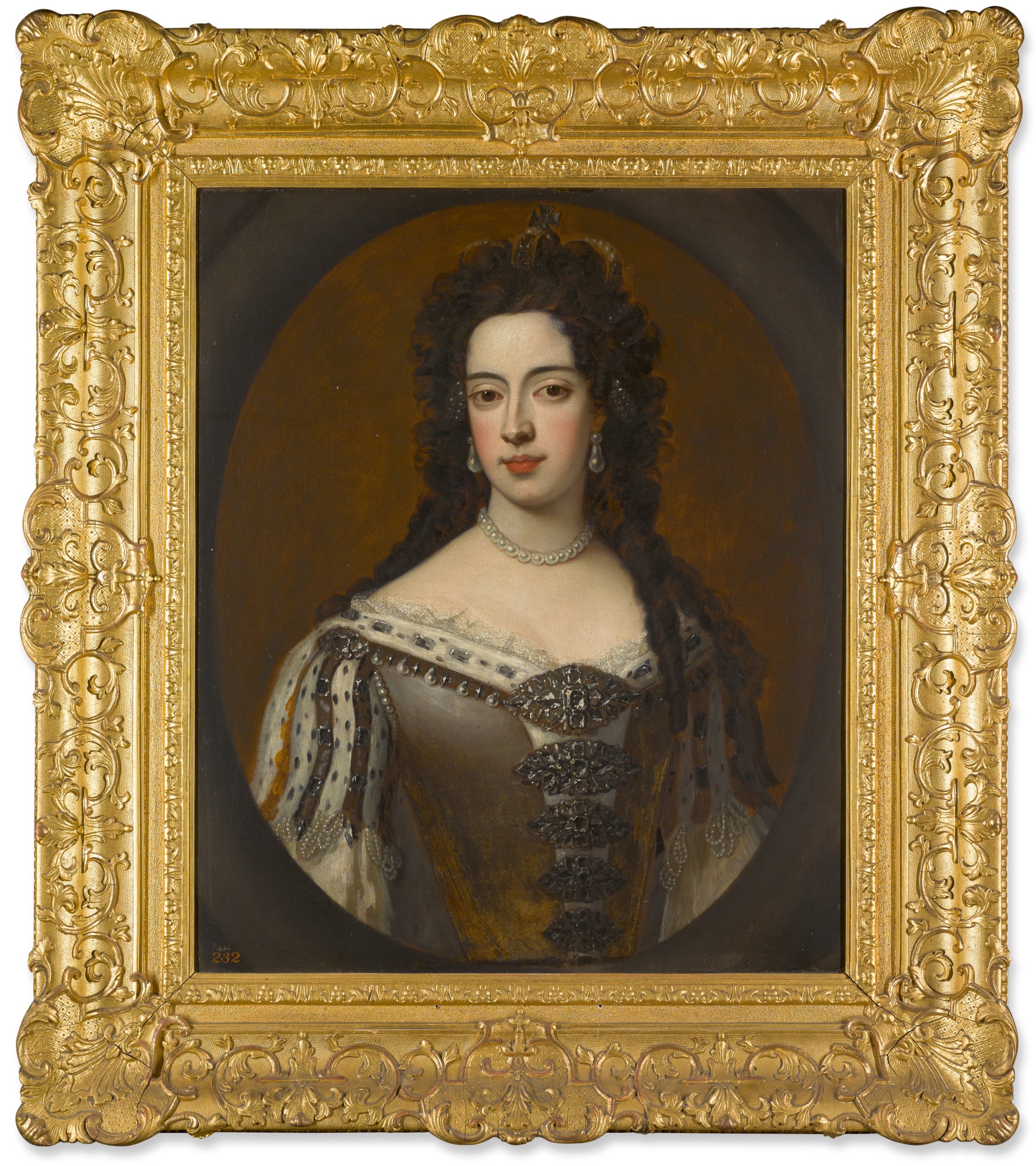 Portrait of Mary of Modena (1658–1718), wife of James, Duke of York ...