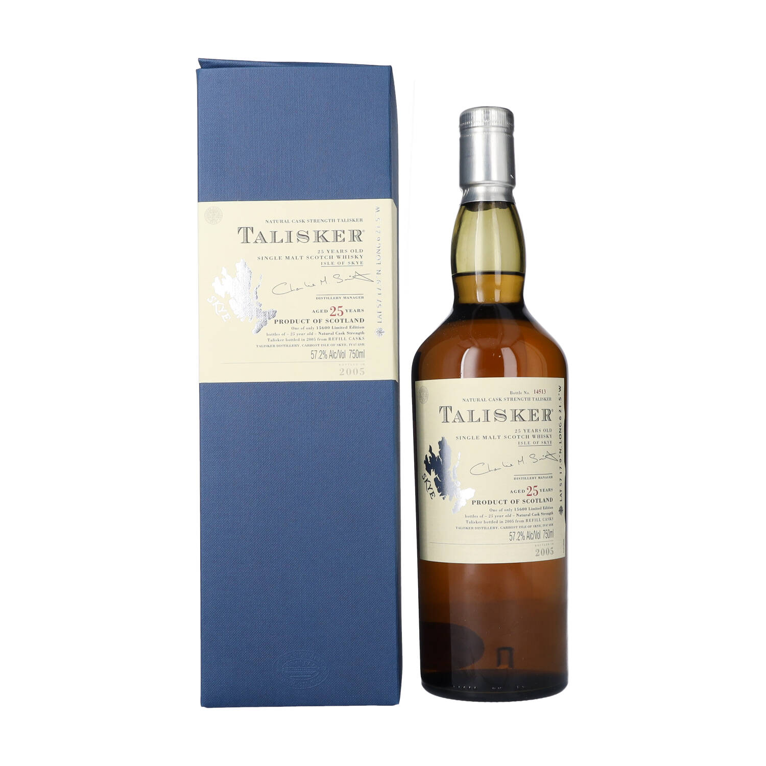 Talisker 25 Year Old 57.2 abv NV (1 BT75) | Whisky & Whiskey | The ...