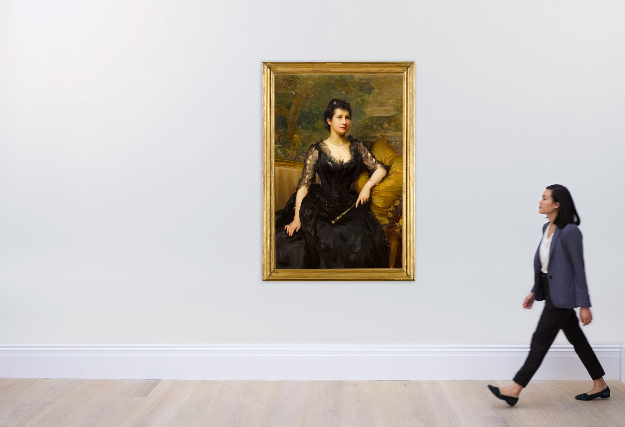 SIR SAMUEL LUKE FILDES, R.A. | MRS. ROBERT BORWICK | European Paintings ...