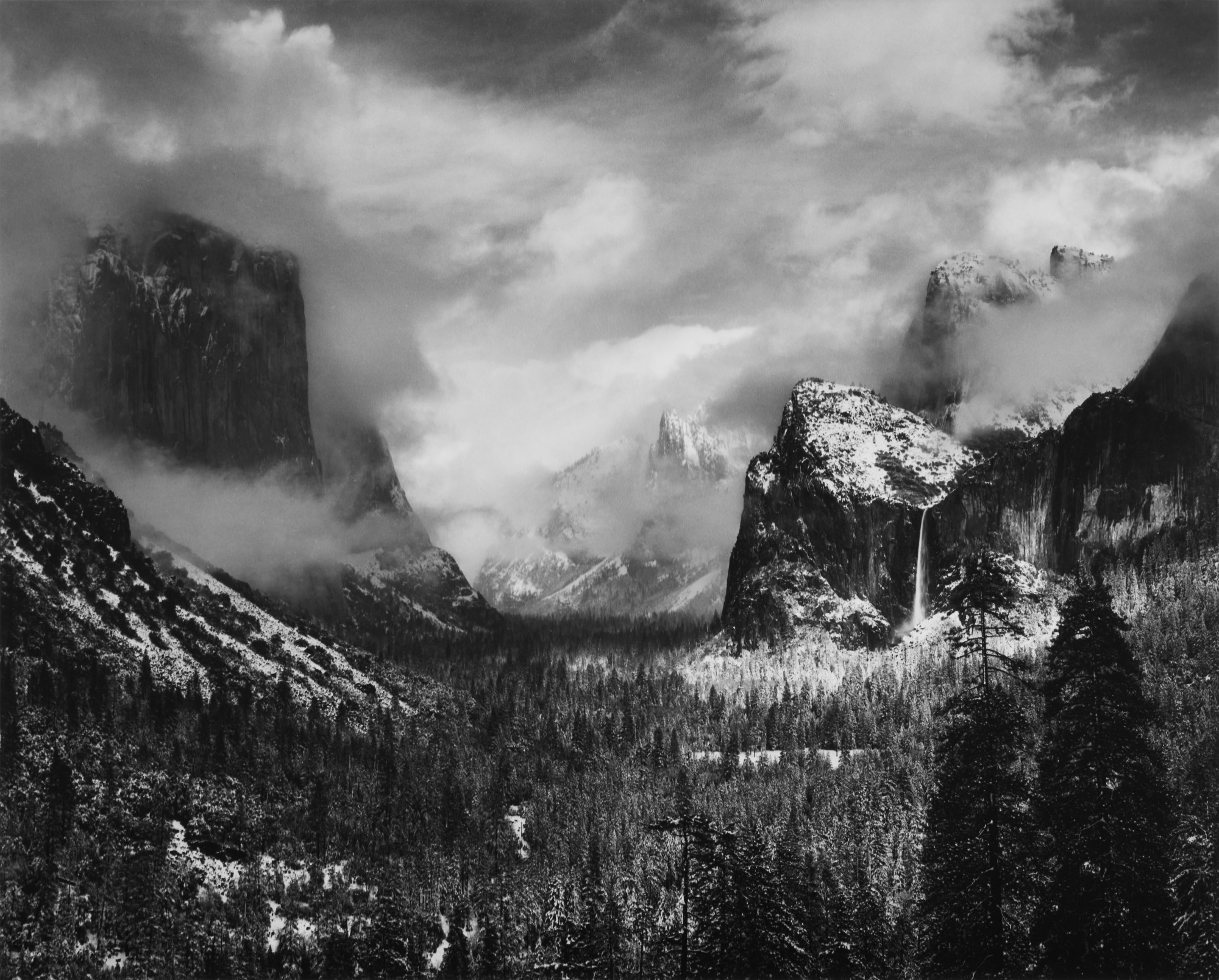 'Clearing Winter Storm, Yosemite Valley' | Photographs | 2022 | Sotheby's