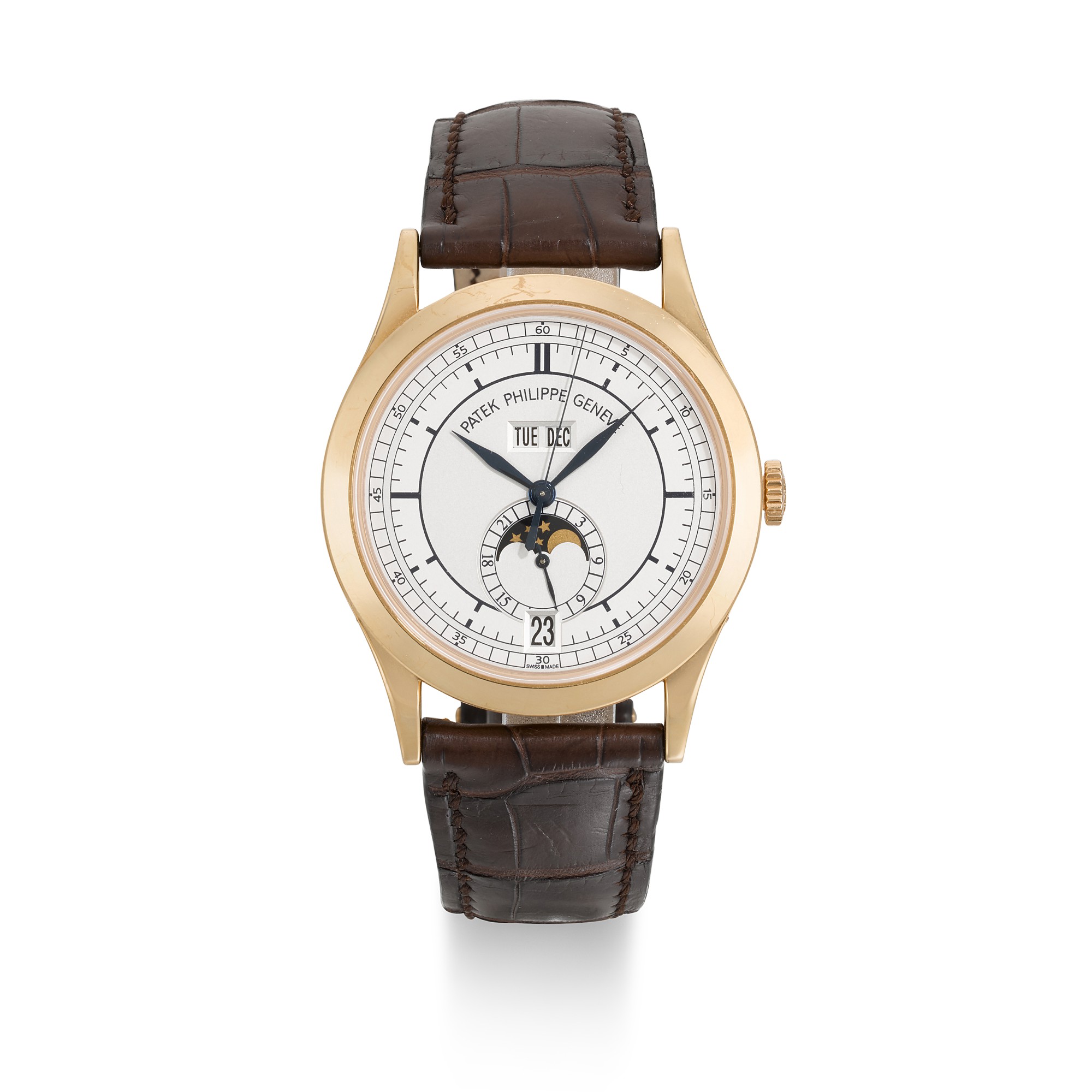PATEK PHILIPPE | CALATRAVA, REF 5396R, PINK GOLD ANNUAL CALENDAR ...