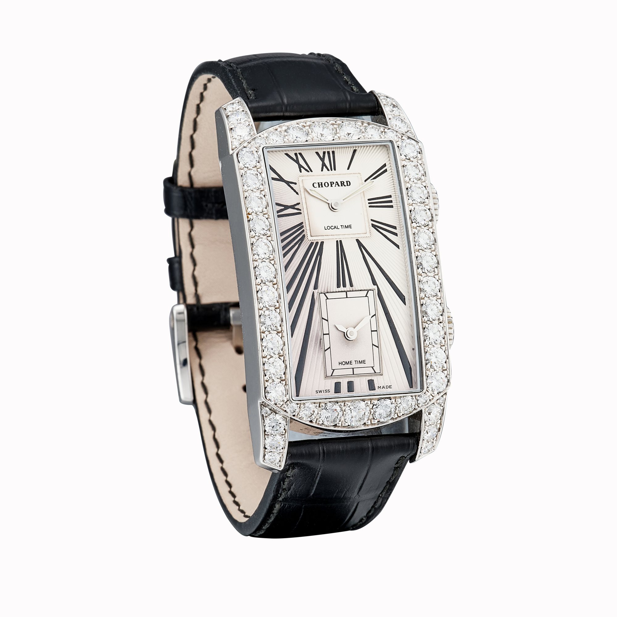 'Dual Tec' Diamond Wristwatch | 蕭邦 | 'Dual Tec' 鑽石 腕錶 | Magnificent ...
