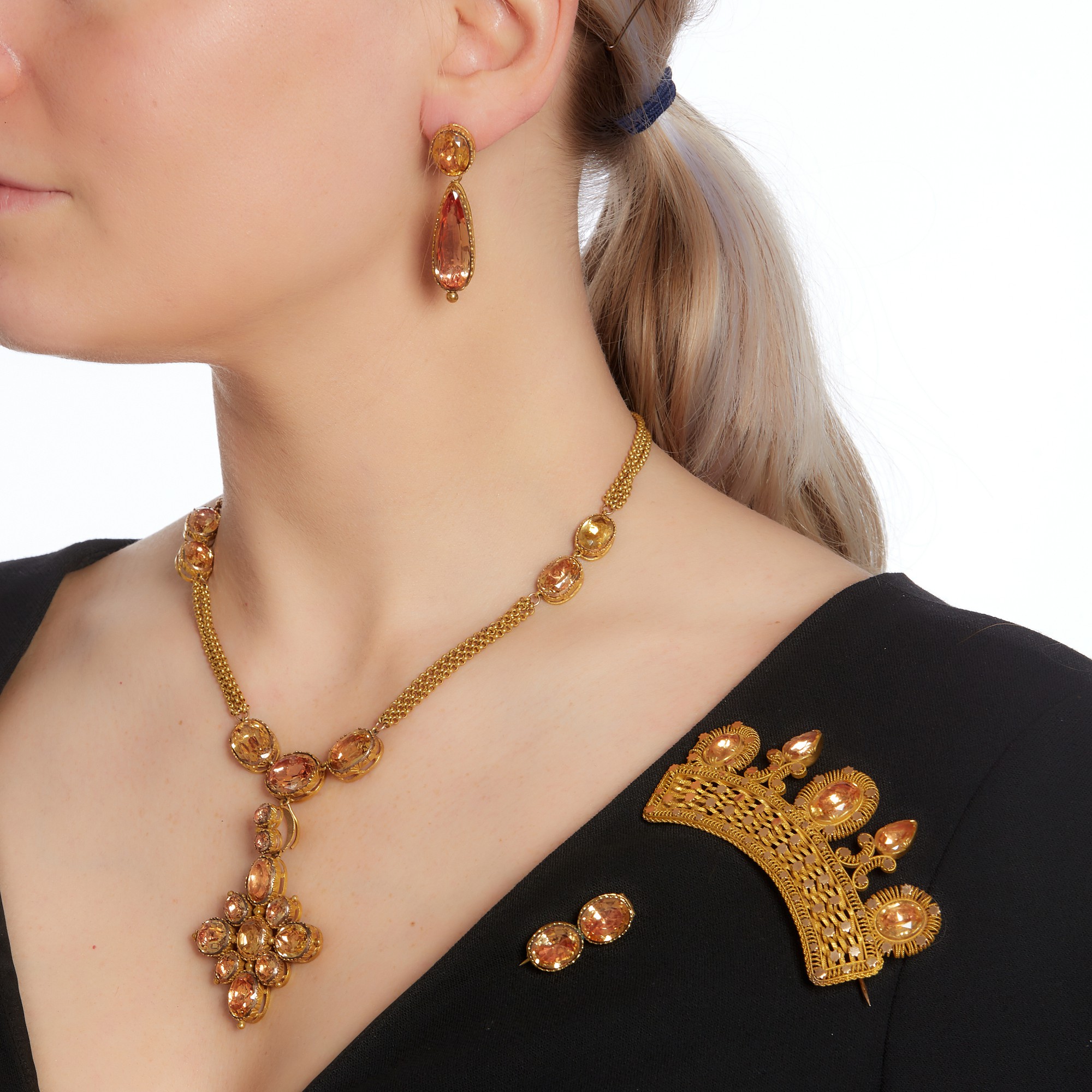 Topaz parure, 1830s | Fine Jewels | 2021 | Sotheby's