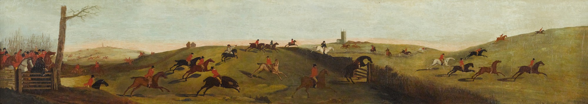 The Start of the Billesdon Coplow Run, 1800 | Old Master Paintings ...