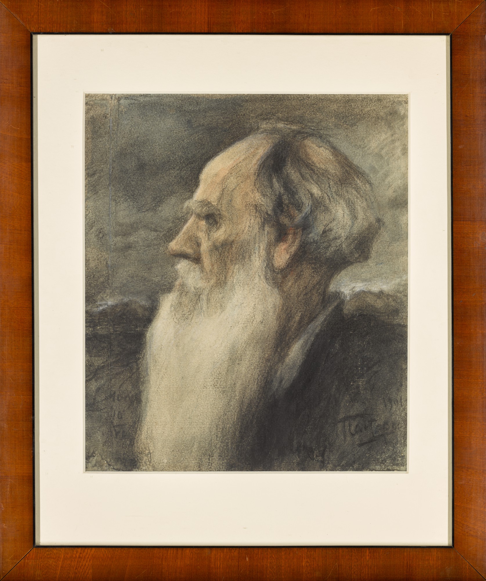 Portrait of Tolstoy against a Stormy Sky | Russian Pictures | | Sotheby's