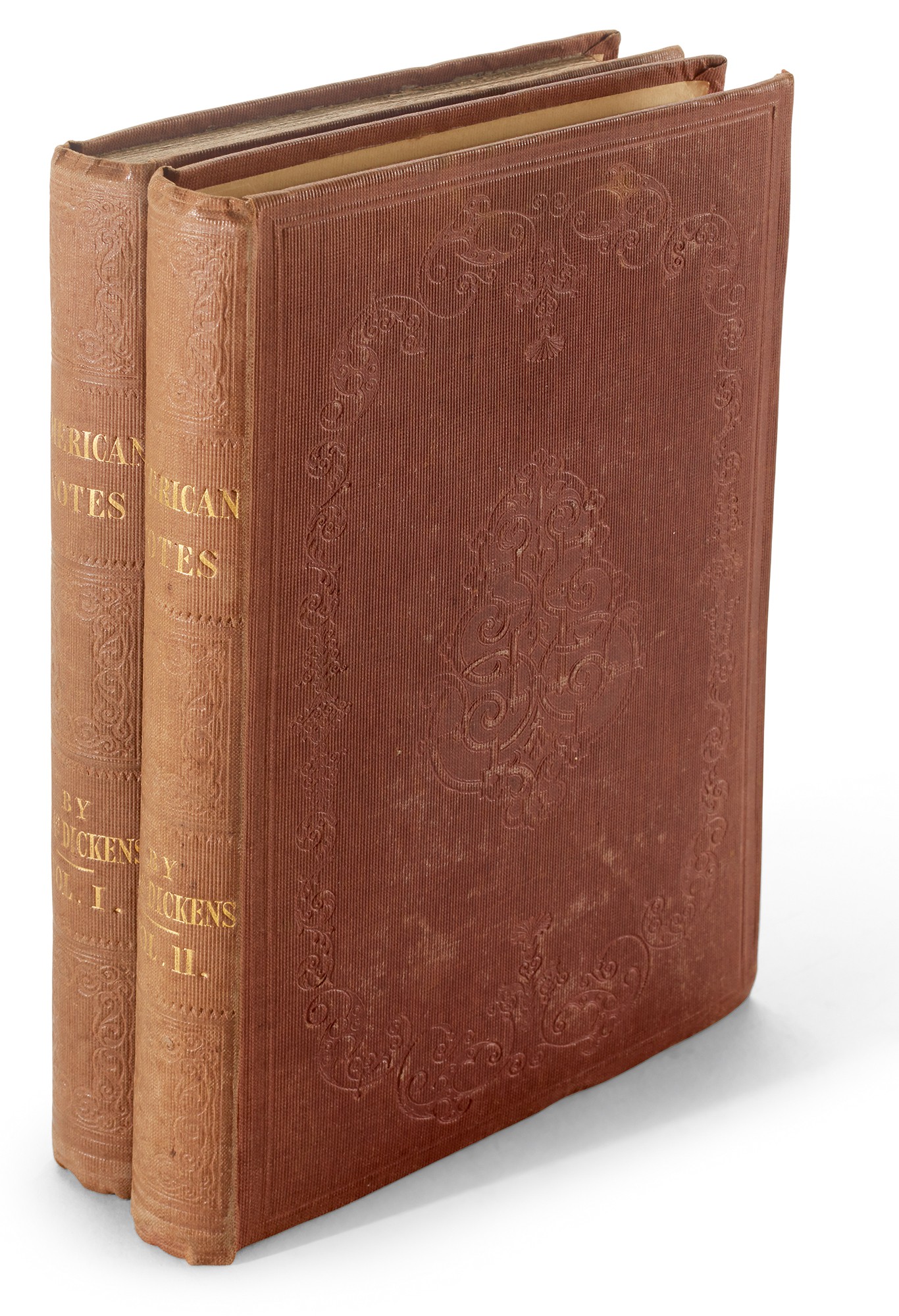 Dickens, American Notes for General Circulation, 1842, first edition ...