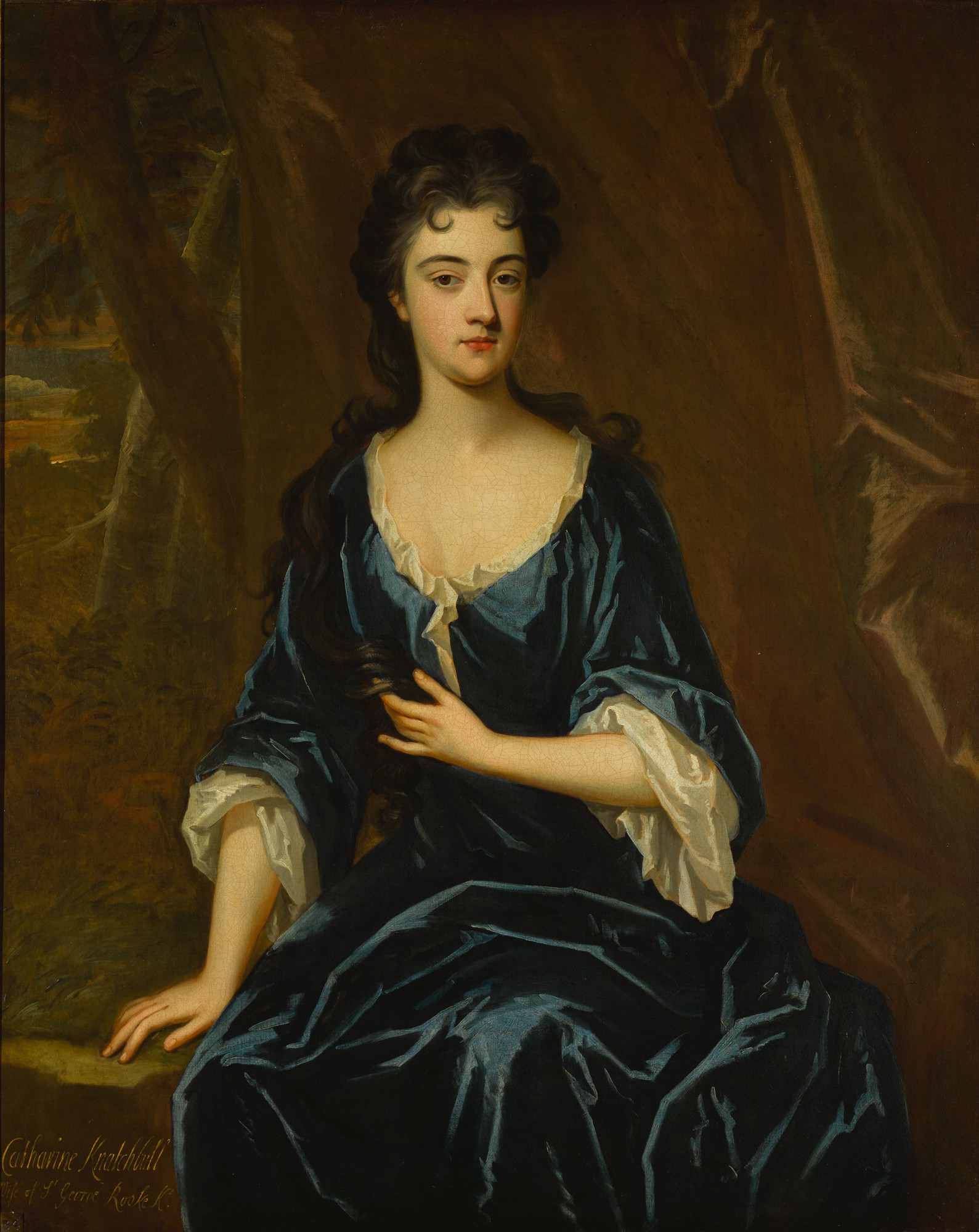 Portrait of Catherine Knatchbull, Lady Rooke (c.1680-1755), three ...