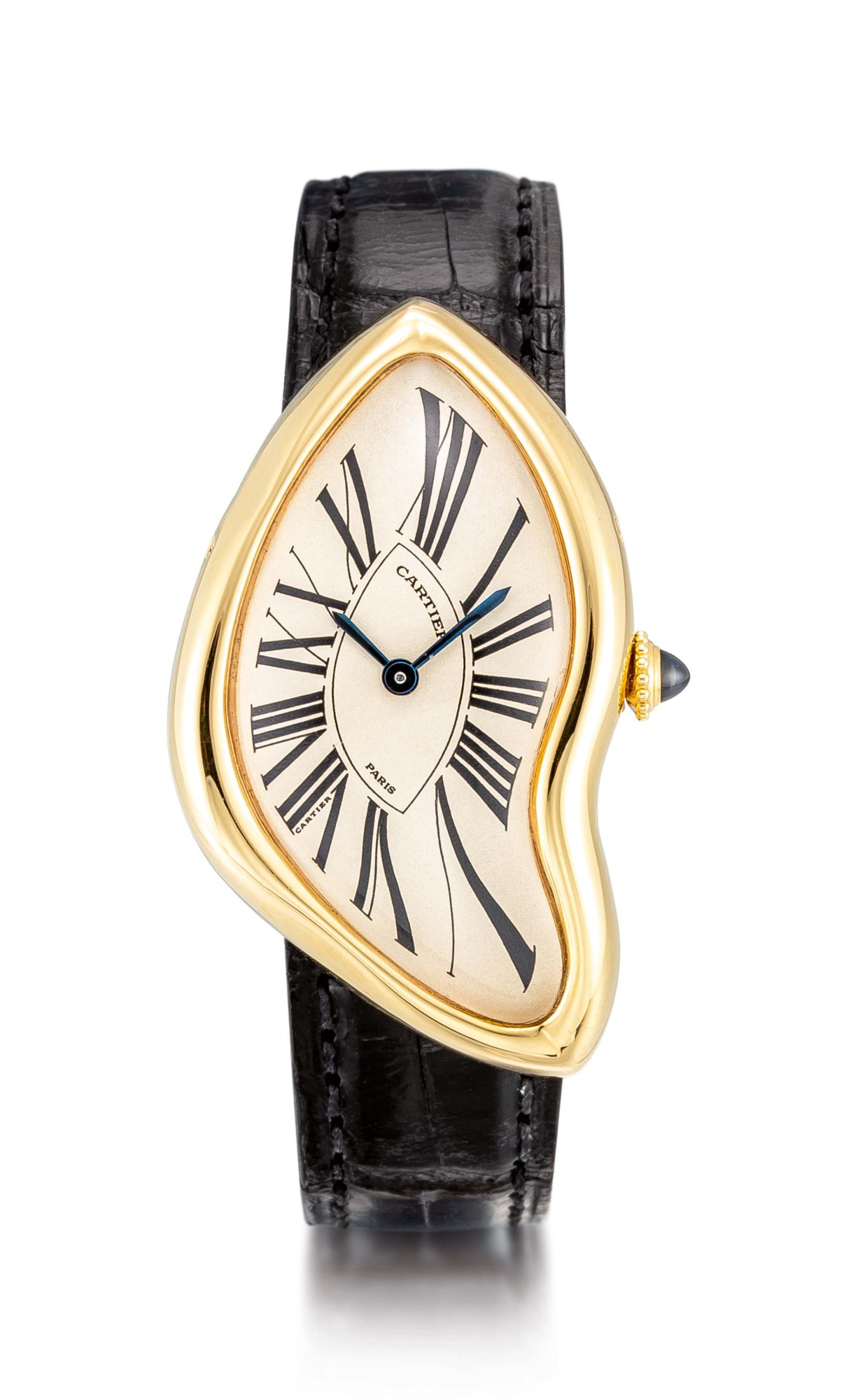 Cartier | Crash, A yellow gold wristwatch, Circa 1991 | 卡地亞 | Crash ...