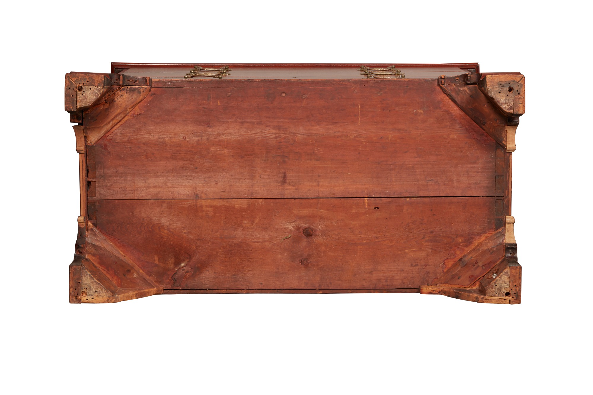 Very Fine and Rare Chippendale Carved and Highly Figured Mahogany Pitch ...