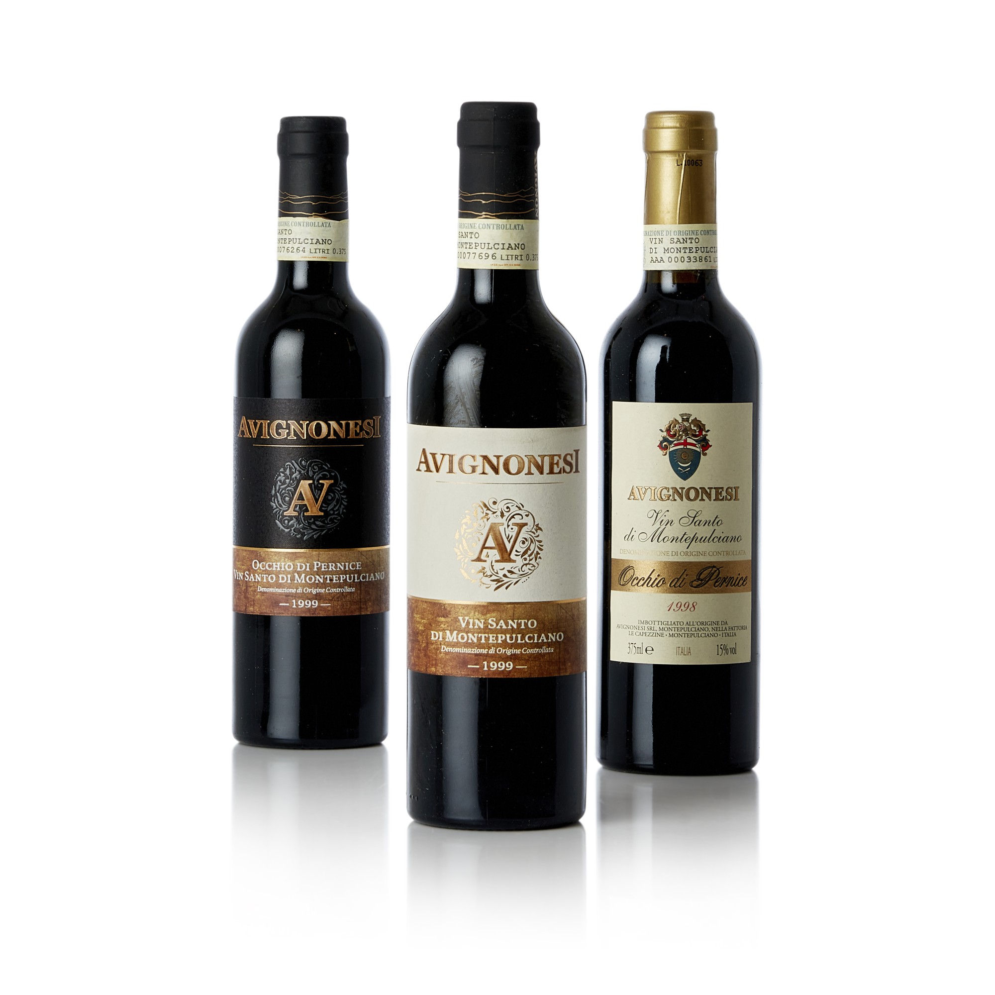 Vin Santo di Montepulciano Avignonesi "Vertical" (12 HB) | Prestigious ...