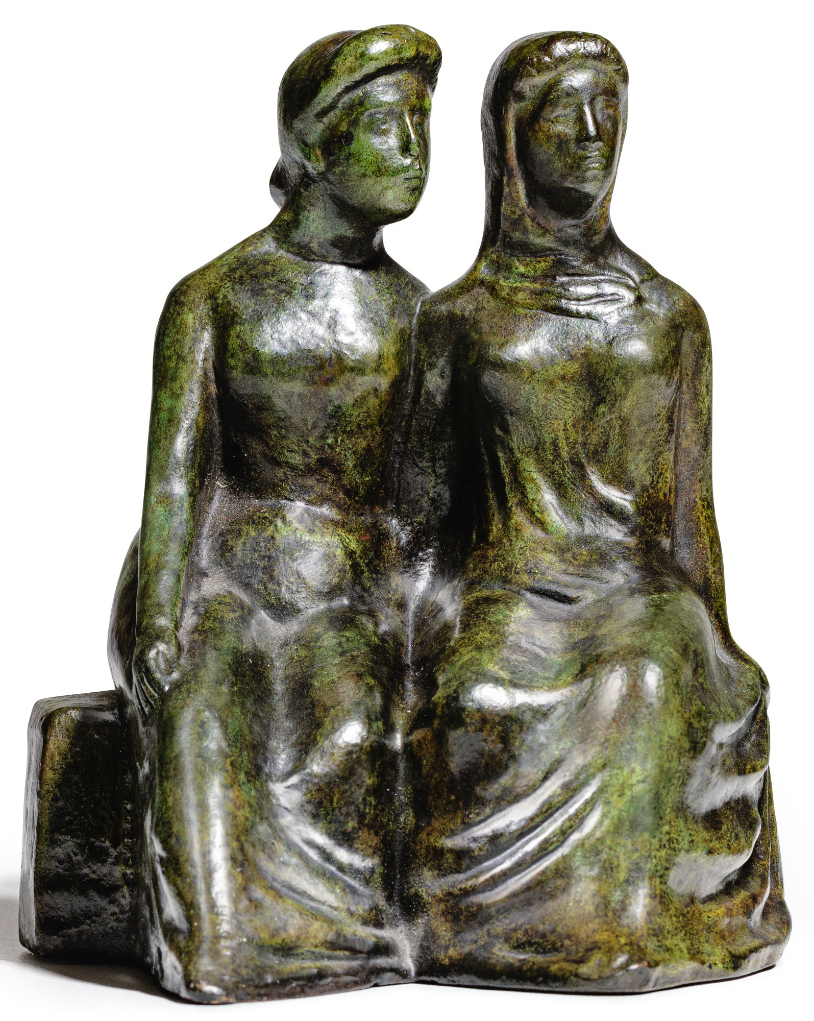 ARISTIDE MAILLOL | LES DEUX FEMMES ASSISES | Art Impressionniste et ...