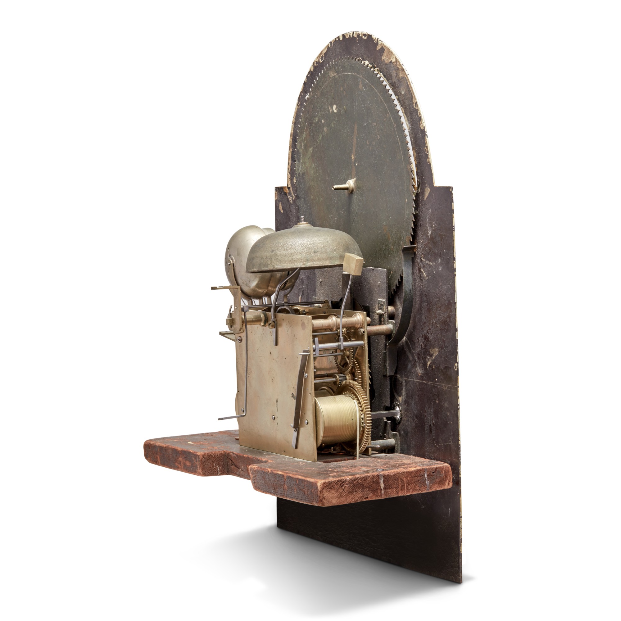 Rare Chippendale Carved Walnut Case Clock, case attributed to Adam Ault ...