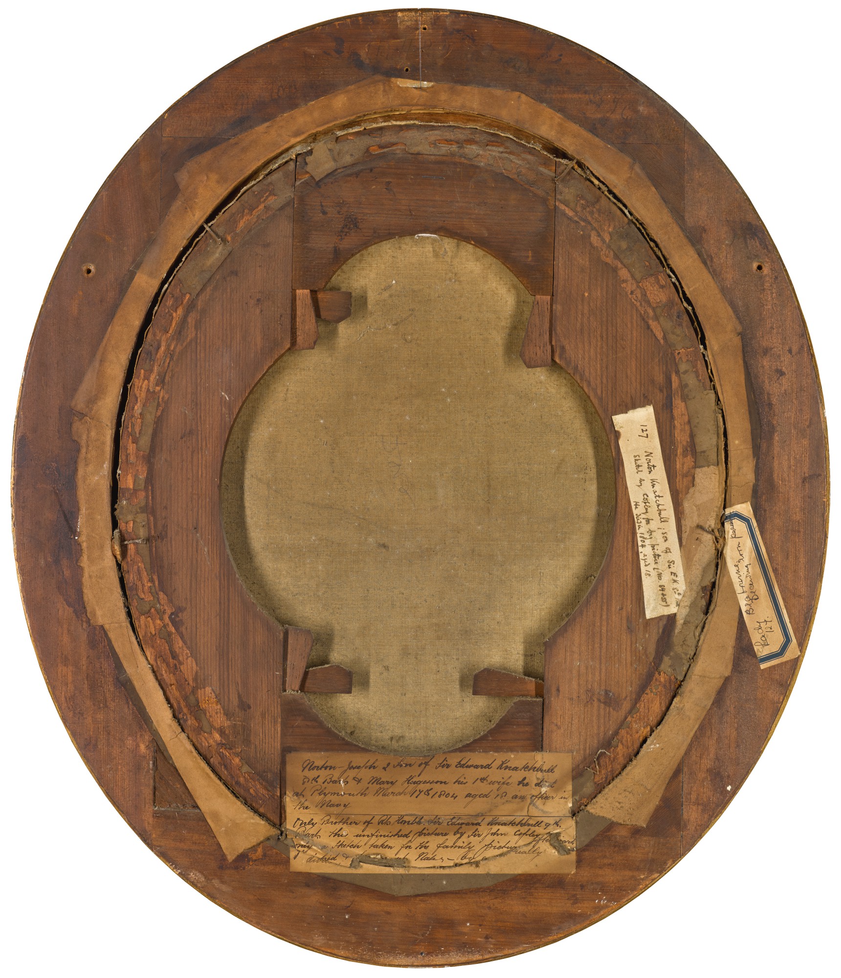 Portrait study of Norton Joseph Knatchbull (1783-1801), bust-length ...