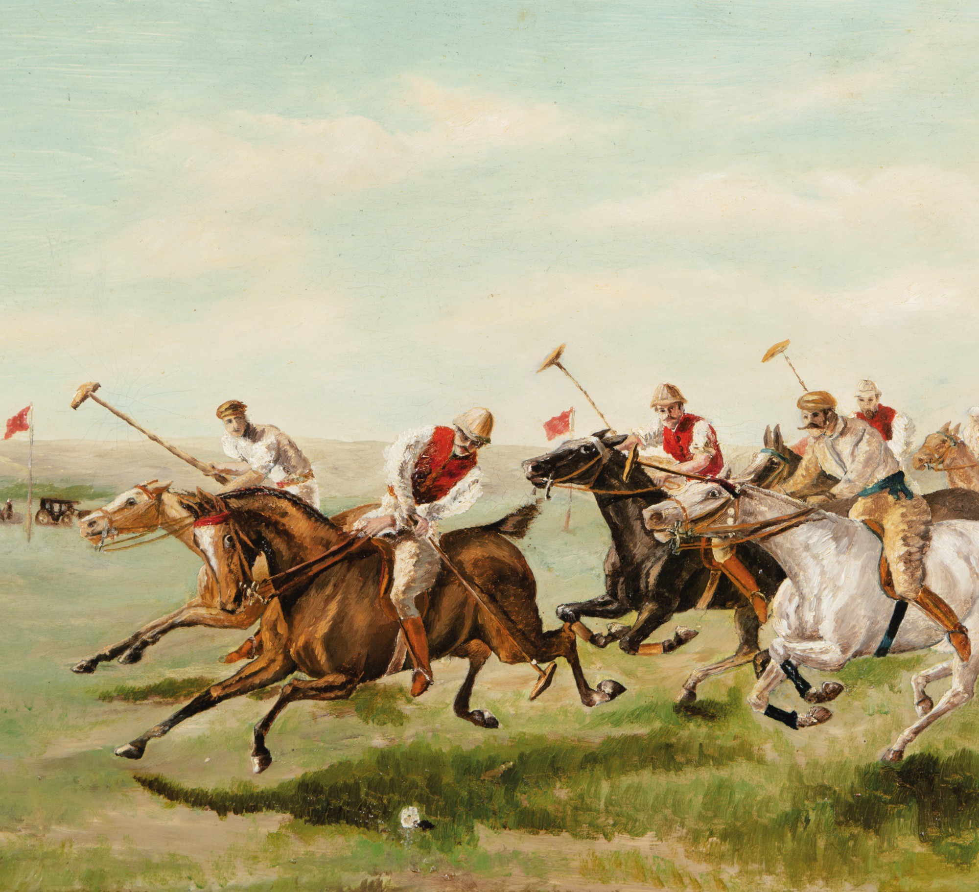 FRENCH SCHOOL, 20TH CENTURY | POLO PLAYERS | The French Touch: Hommage ...