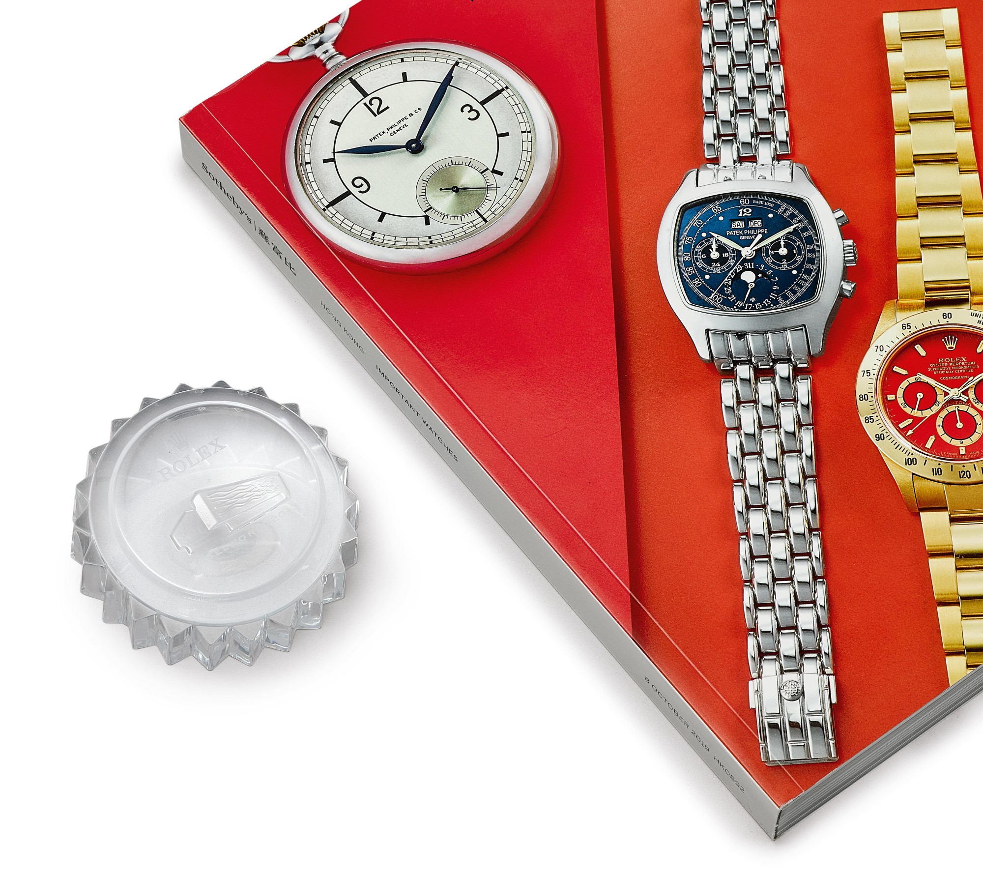ROLEX | A CRYSTAL PAPERWEIGHT, MADE FOR BASELWORLD 2013 | Watches ...
