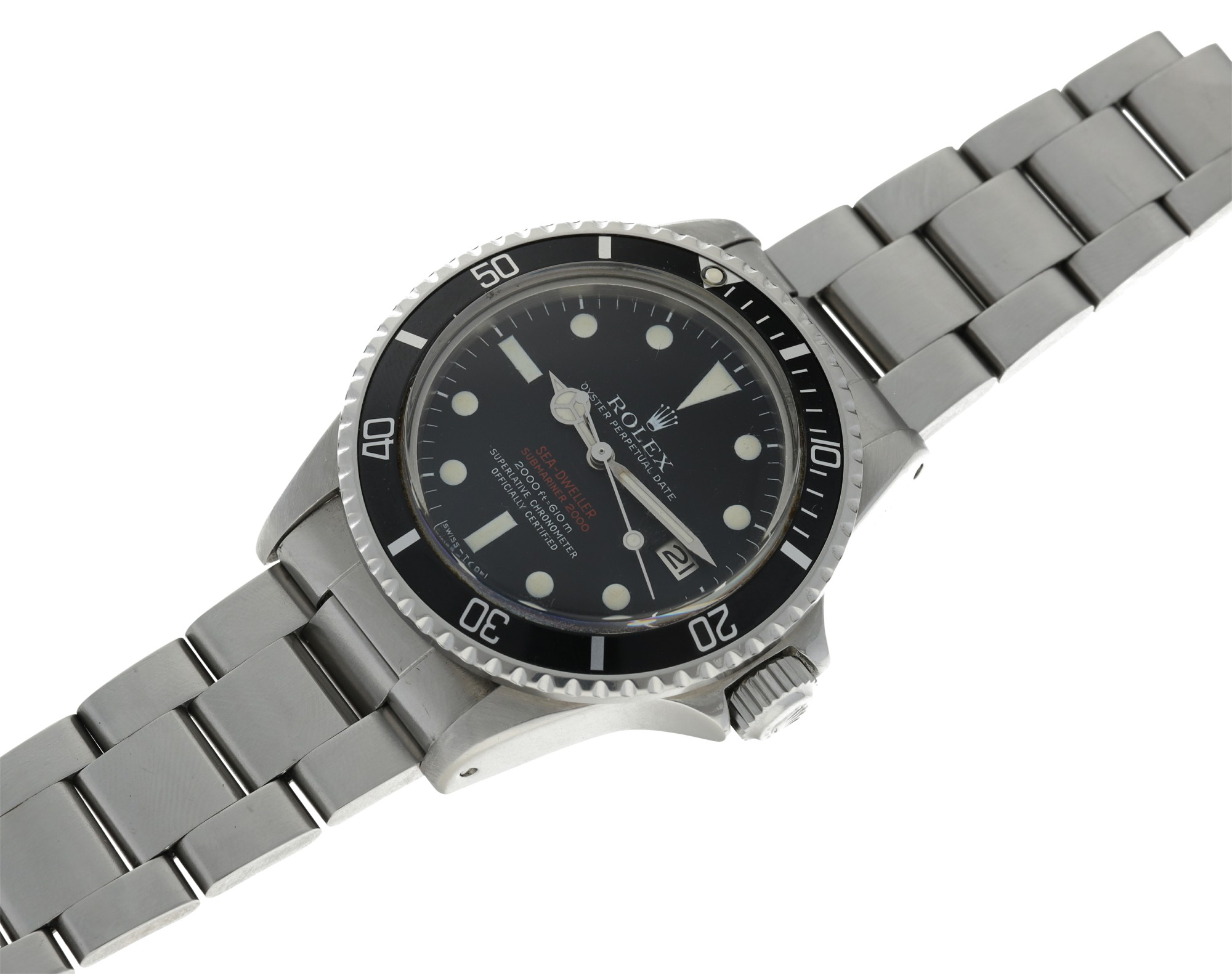 ROLEX | REFERENCE 1665 DOUBLE RED SEA DWELLER A STAINLESS STEEL ...