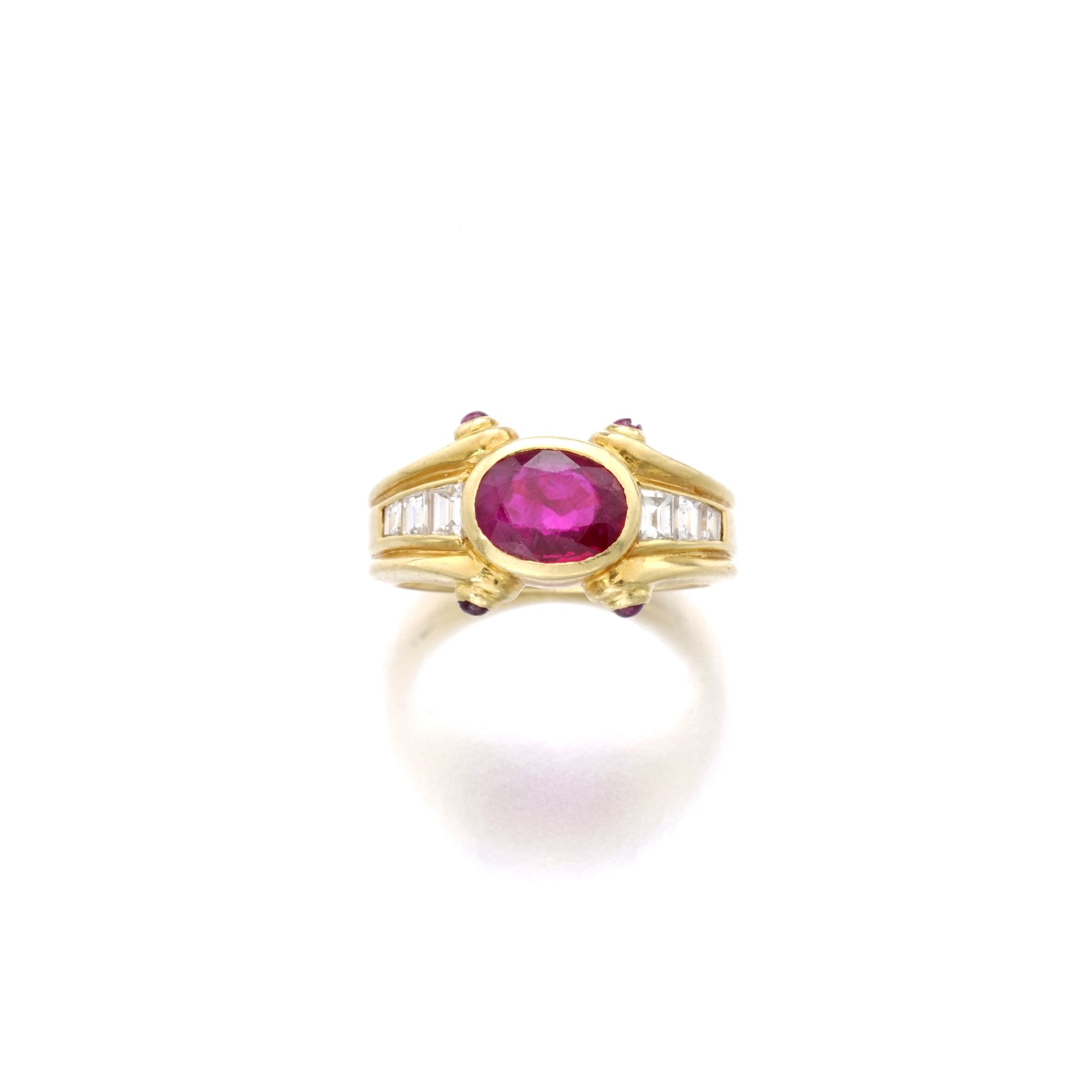 BULGARI | RUBY AND DIAMOND RING | Fine Jewels | 2020 | Sotheby's