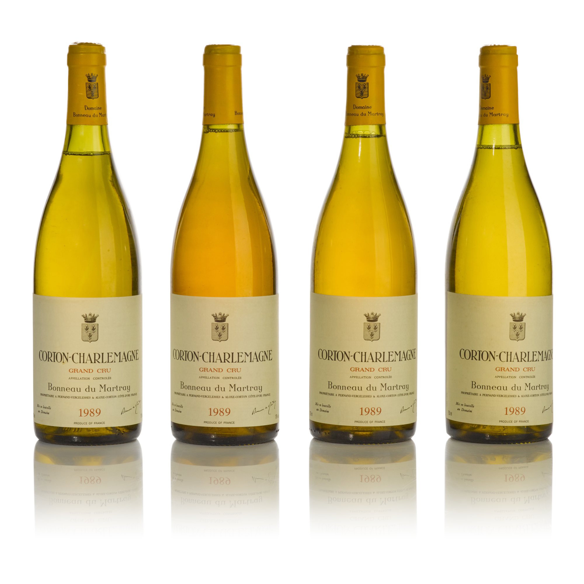 Corton Charlemagne 1989 Bonneau du Martray (12 BT) | The Adrian Bowden ...