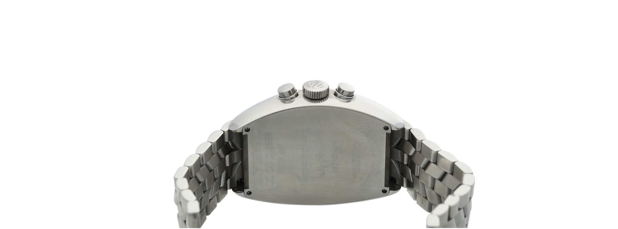 Reference 8885 C CC DT Casablanca A stainless steel tonneau shaped ...