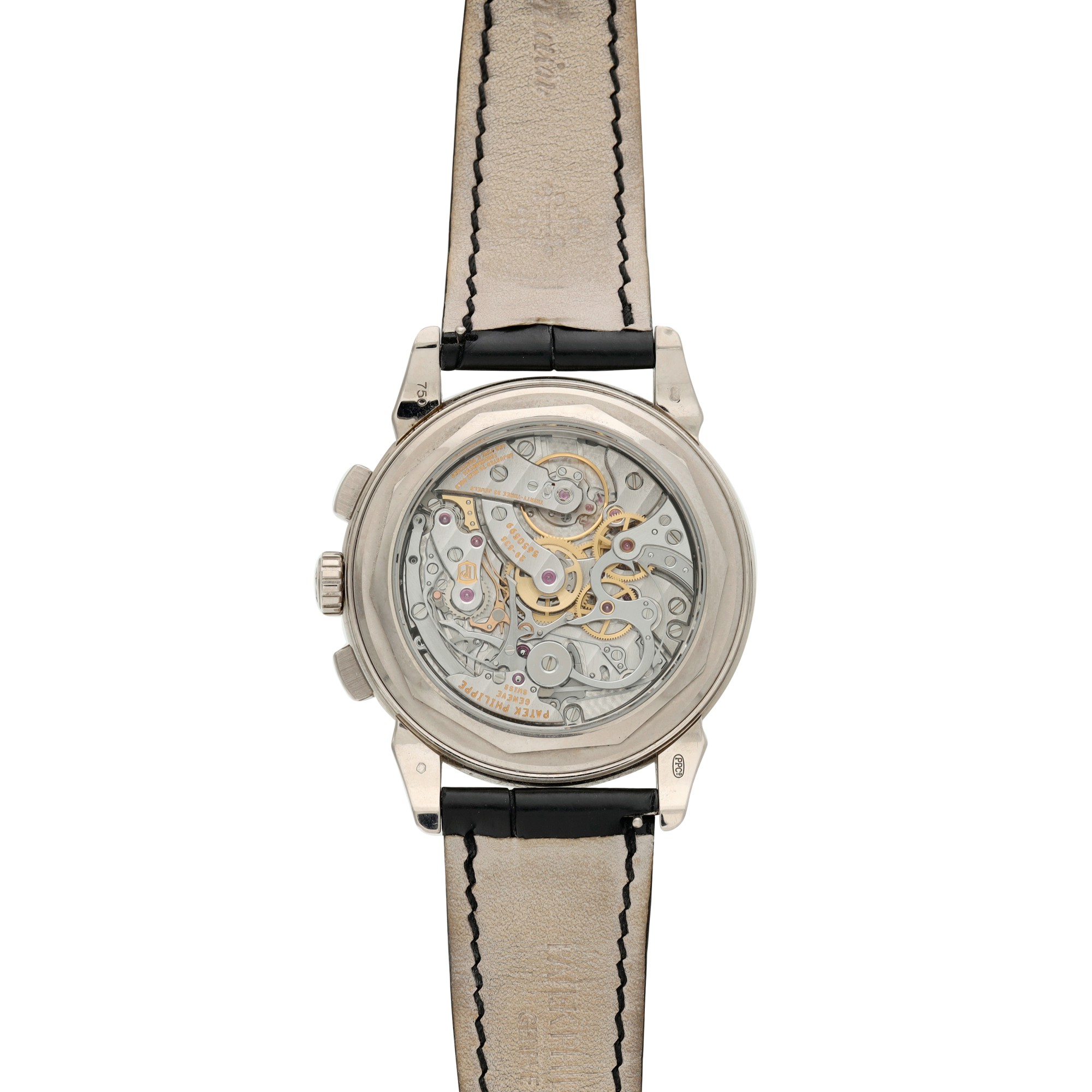 Reference 5270G-001, A white gold perpetual calendar chronograph ...