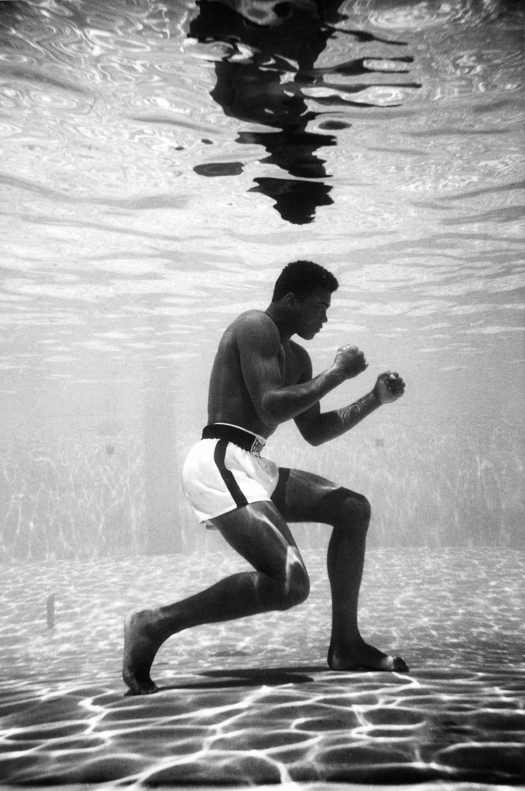 Flip Schulke Vintage Ali Underwater Available For Immediate Sale At