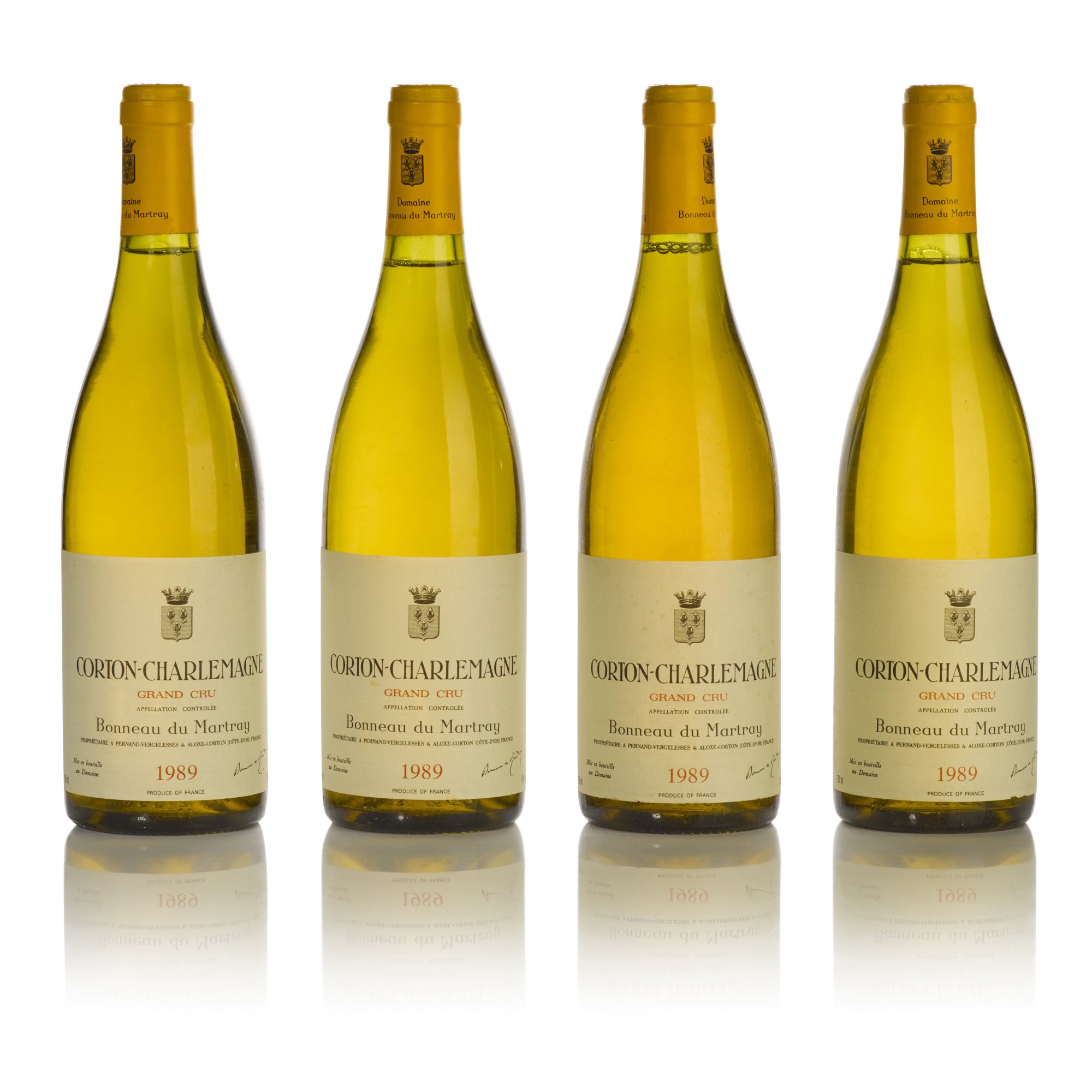Corton Charlemagne 1989 Bonneau du Martray (12 BT) | The Adrian Bowden ...