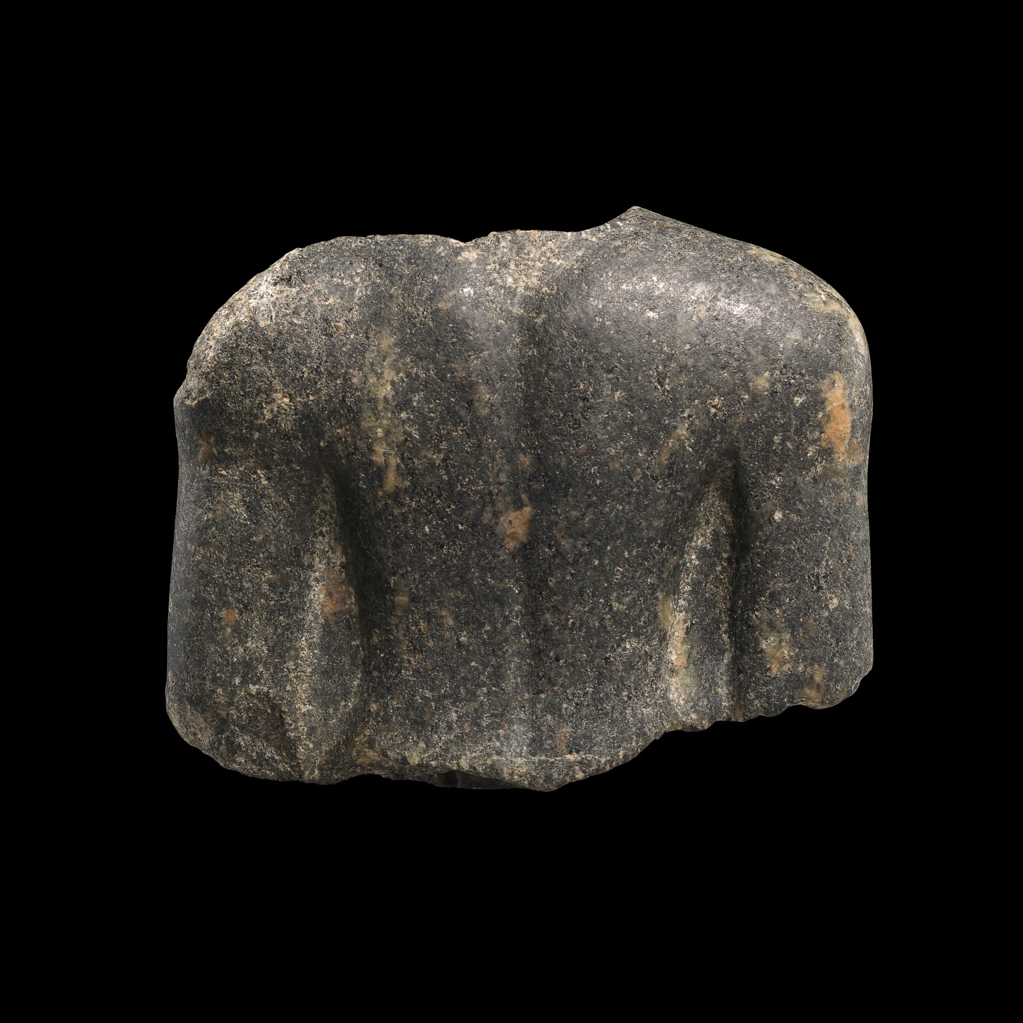 AN EGYPTIAN GRANITE MALE TORSO, LATE PERIOD, 26TH DYNASTY, 664-525 B.C ...