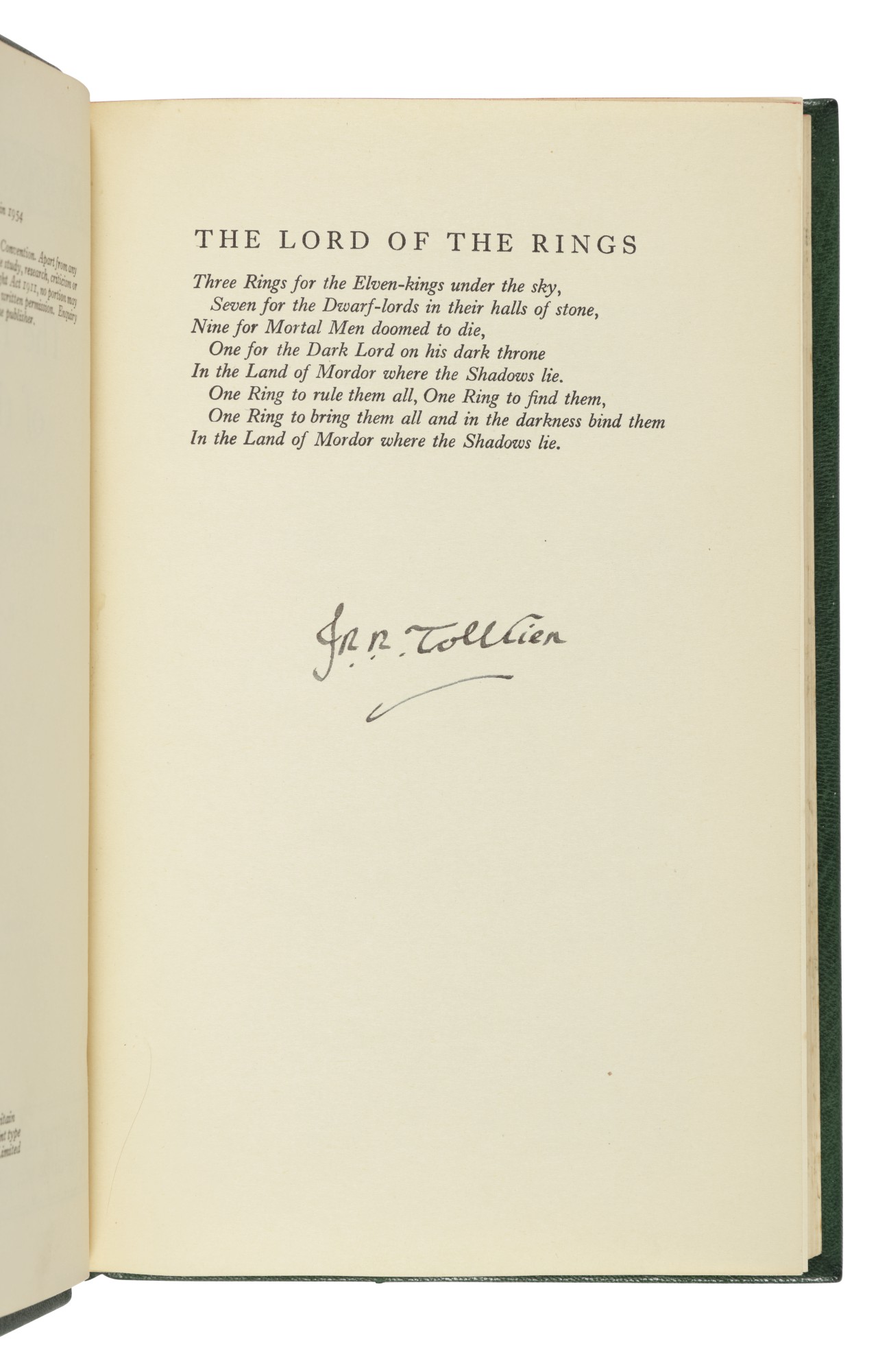 Tolkien, J.R.R. | The Lord of the Rings Trilogy, uniformly and ...