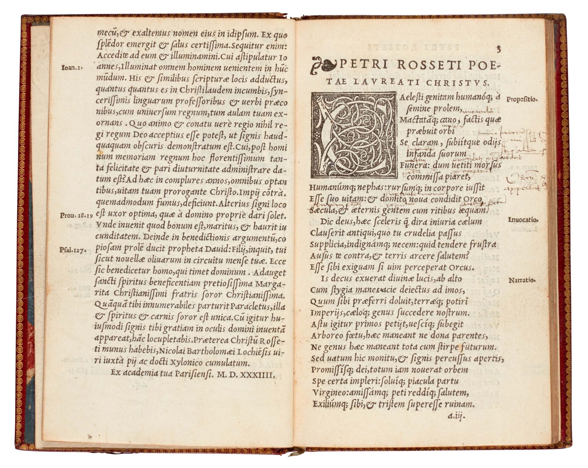 Three books from Richard Heber's library, Paris imprints, 1528-1553 ...