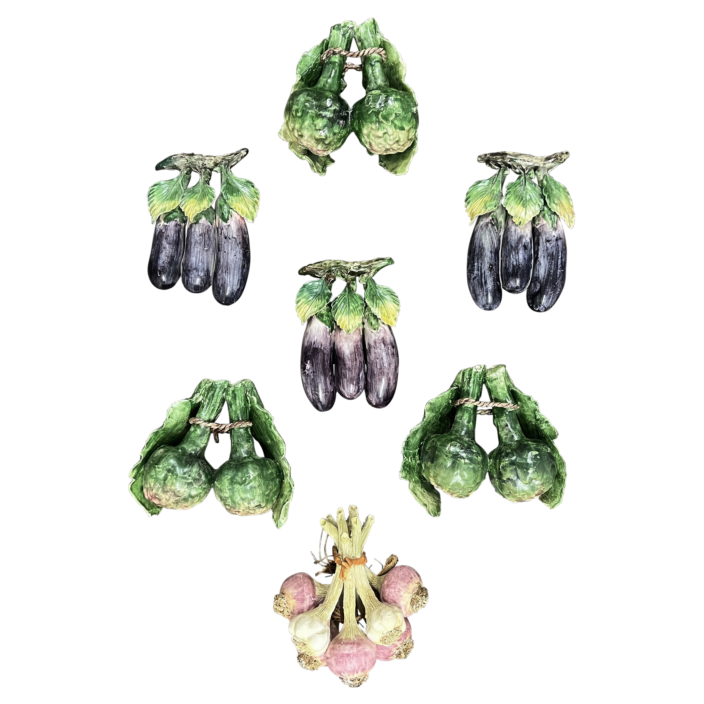 Capodimonte Vintage Italian Mid-Century Modern Ceramic Vegetables ...