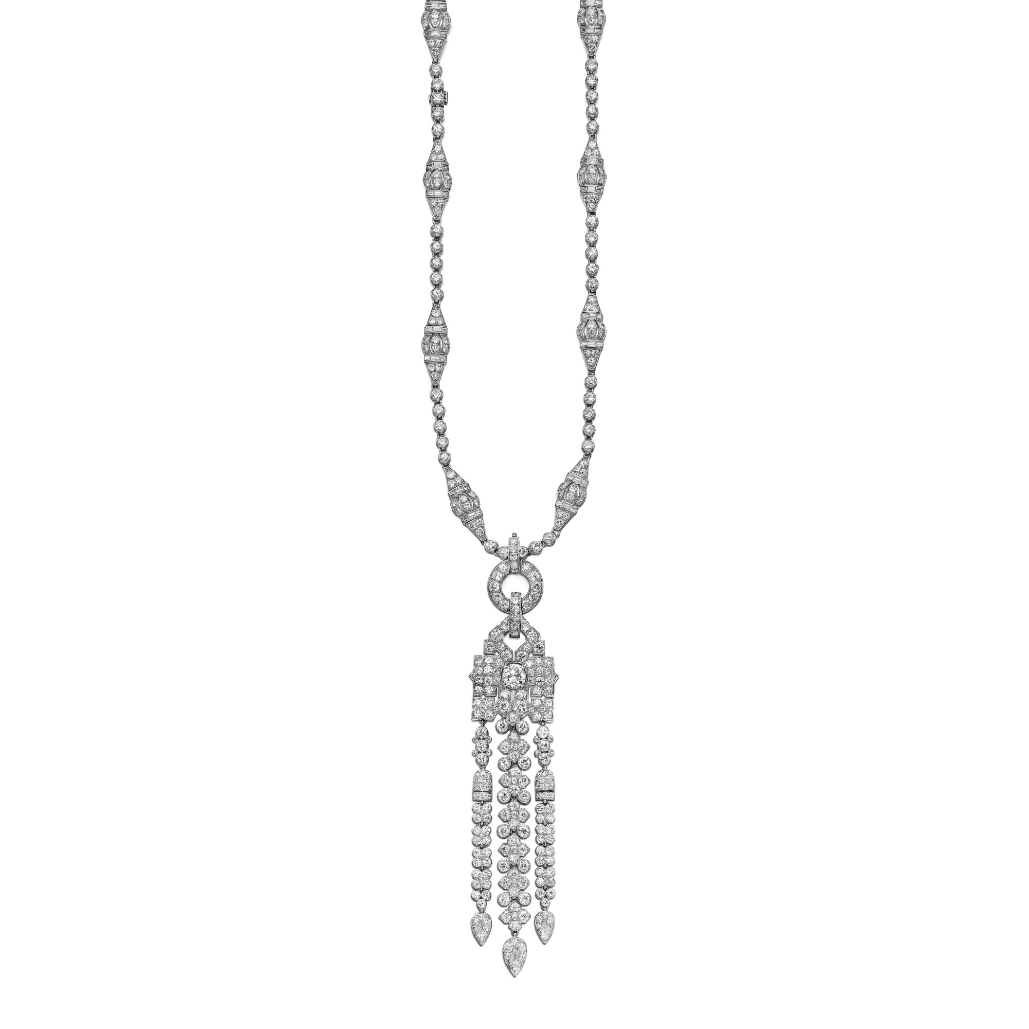 Cartier | Diamond Pendant Necklace 卡地亞 鑽石吊墜項鏈 | Magnificent Jewels ...