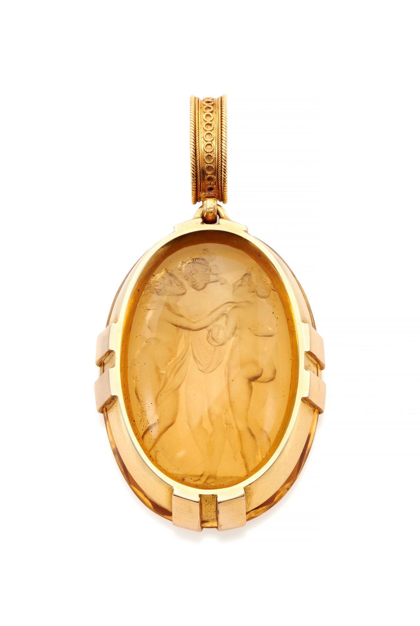 QUARTZ INTAGLIO PENDANT (PENDENTE CON INTAGLIO IN QUARZO) | LUIGI ...