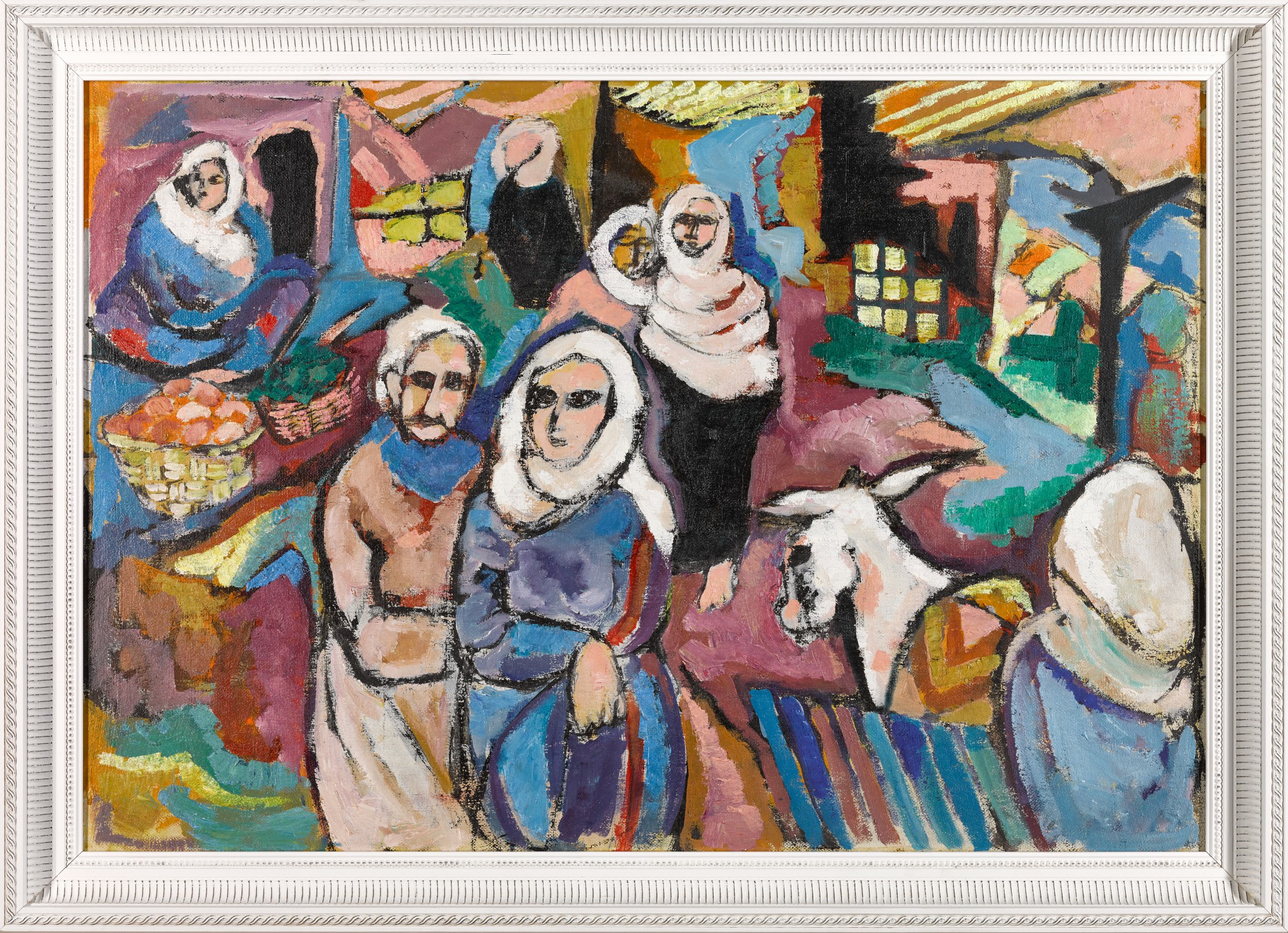 LAILA SHAWA | THE SOUK IN GAZA | 20th Century Art / Middle East | 2020 ...
