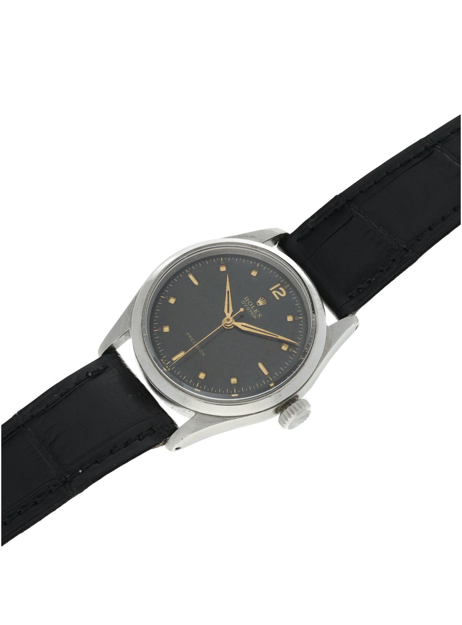 REFERENCE 6482 PRECISION A STAINLESS STEEL CENTER SECONDS WRISTWATCH ...