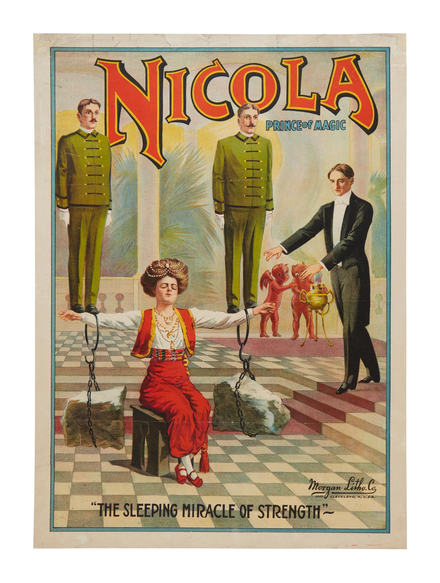 The Great Nicola (William Mozart Nicol) | "The Sleeping Miracle of ...