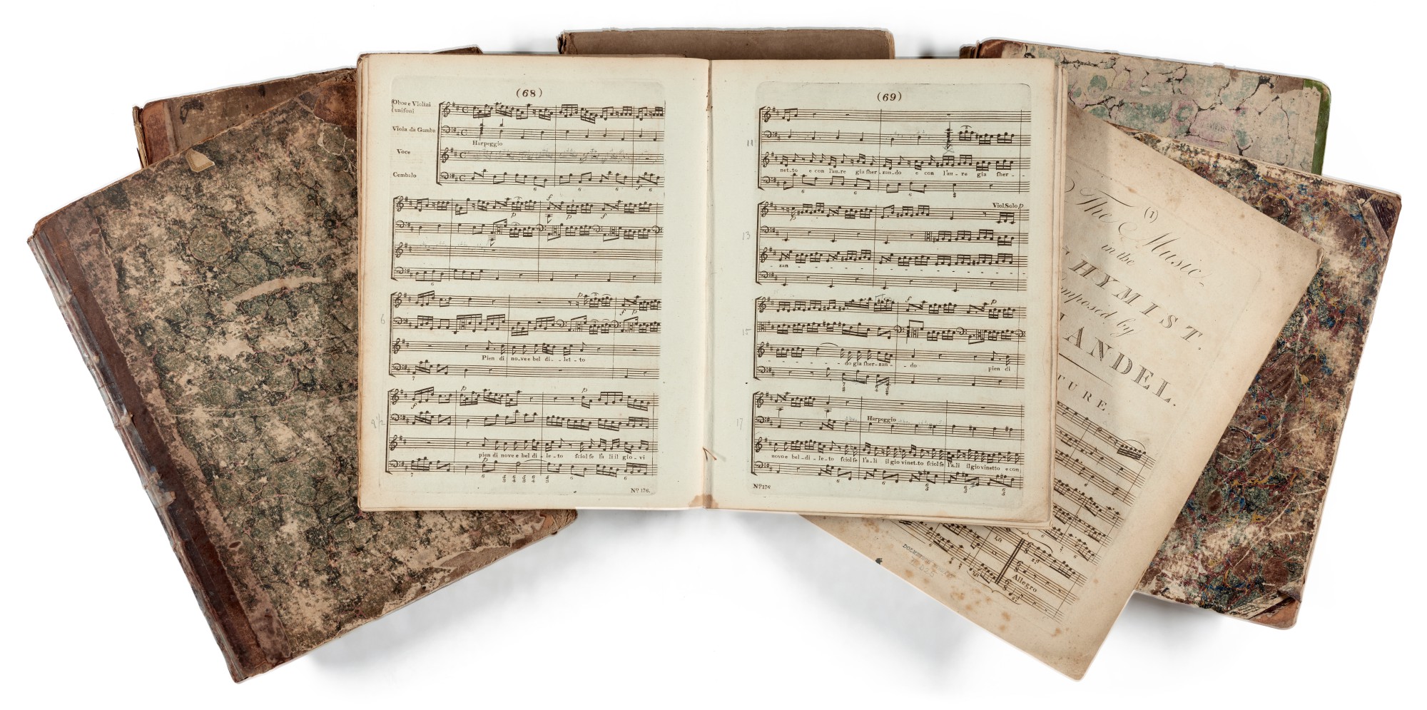 G.F. Handel. Seventeen editions from the collected edition by Samuel ...