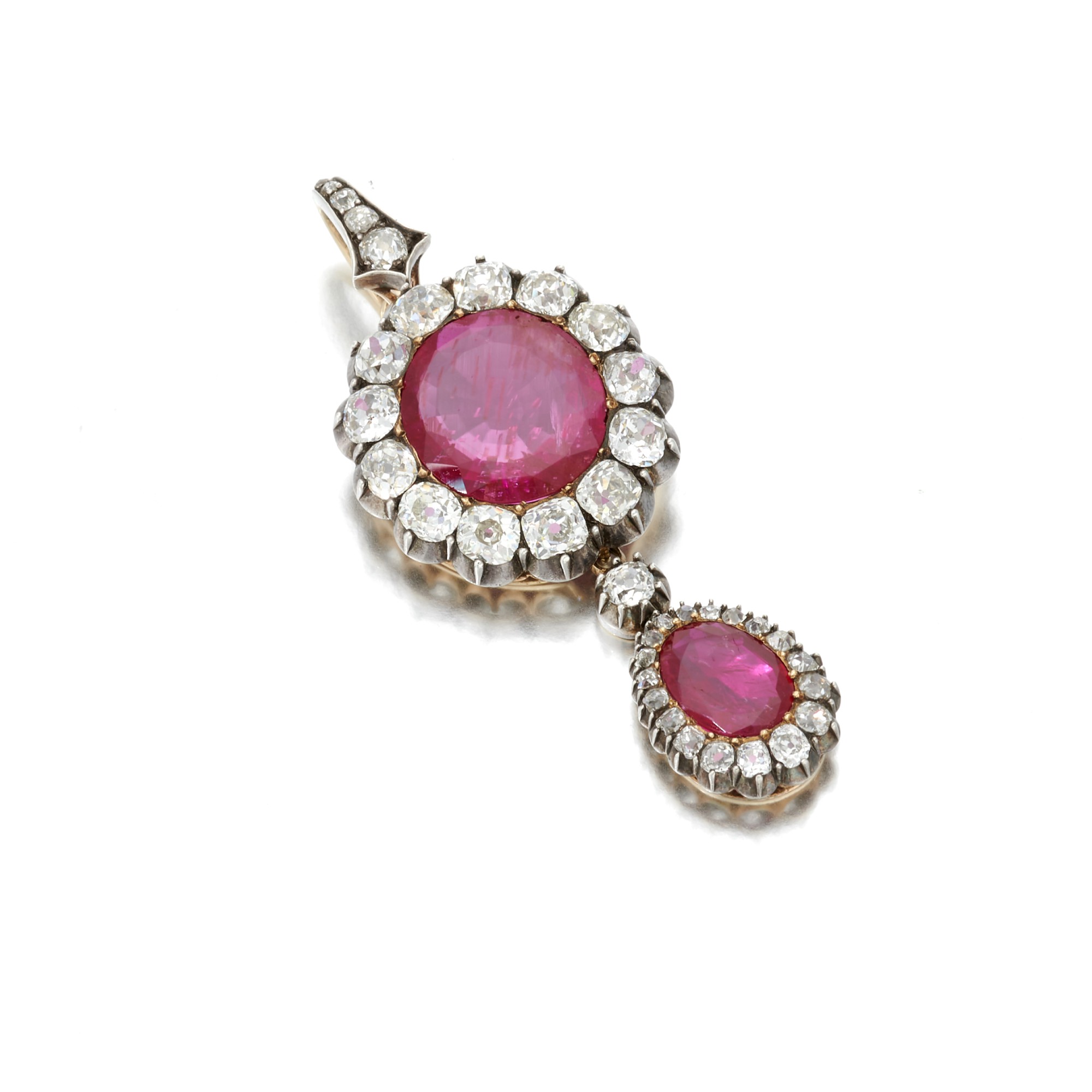 Ruby and diamond pendant (Pendente in rubini e diamanti) | Fine Jewels ...
