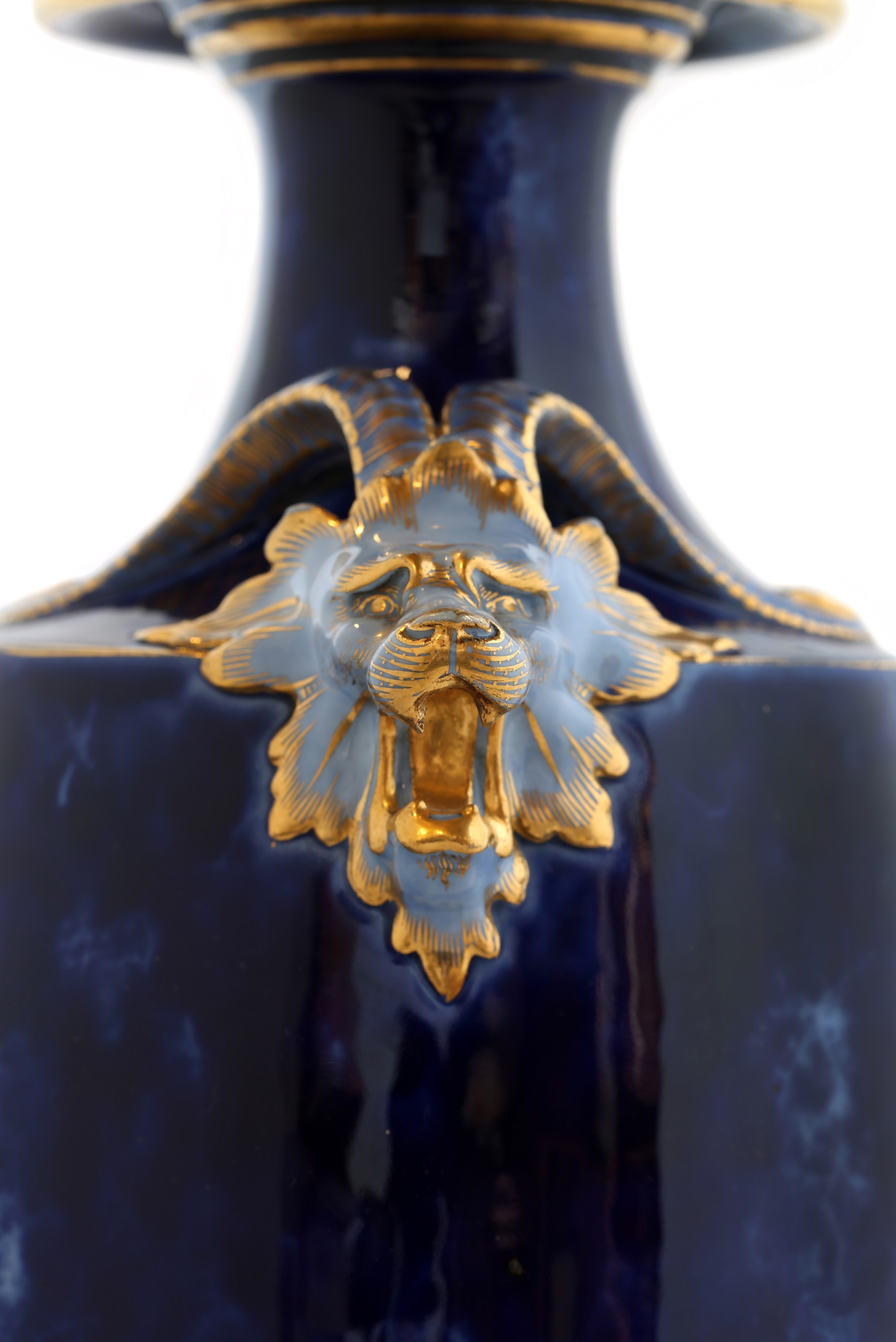 A PAIR OF SÈVRES PORCELAIN VASES "À DOUBLE CULOT", THE MODEL DESIGNED ...