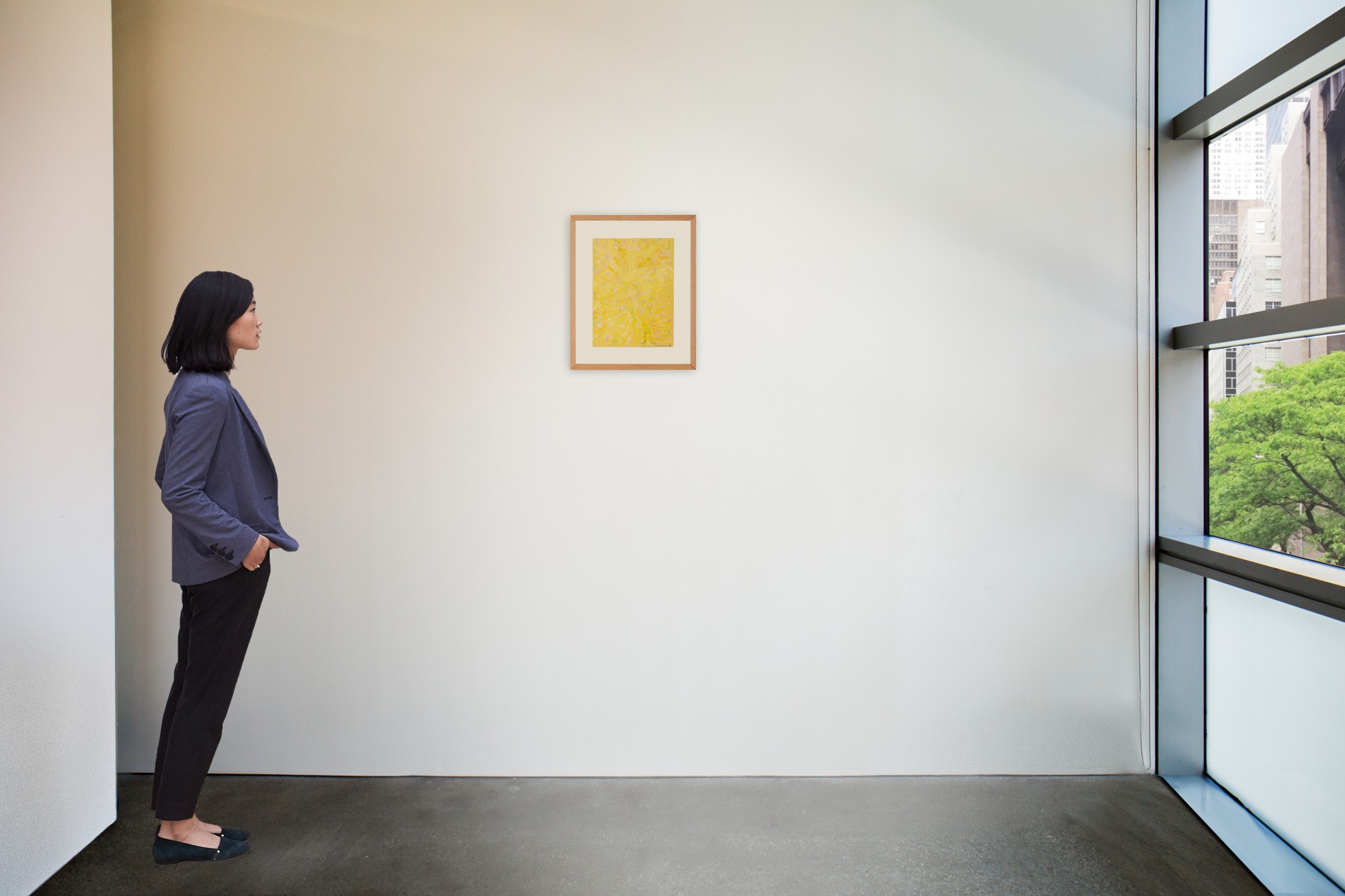 BEAUFORD DELANEY | UNTITLED (YELLOW ABSTRACT) | Contemporary Art | 2020 ...