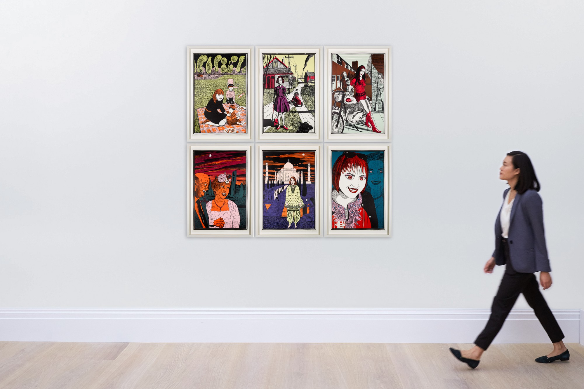 Six Snapshots of Julie (colour) | Made in Britain | 2021 | Sotheby's