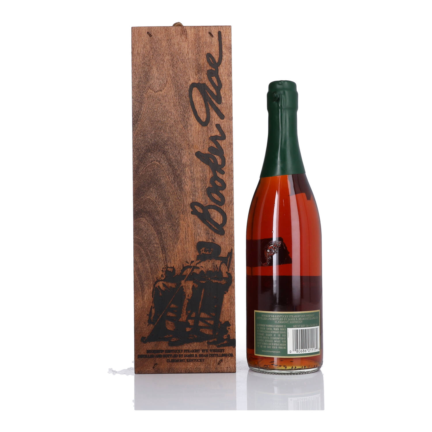 Booker's Rye 13 Year Old Big Time Batch 68.1 abv NV (1 BT 75cl ...