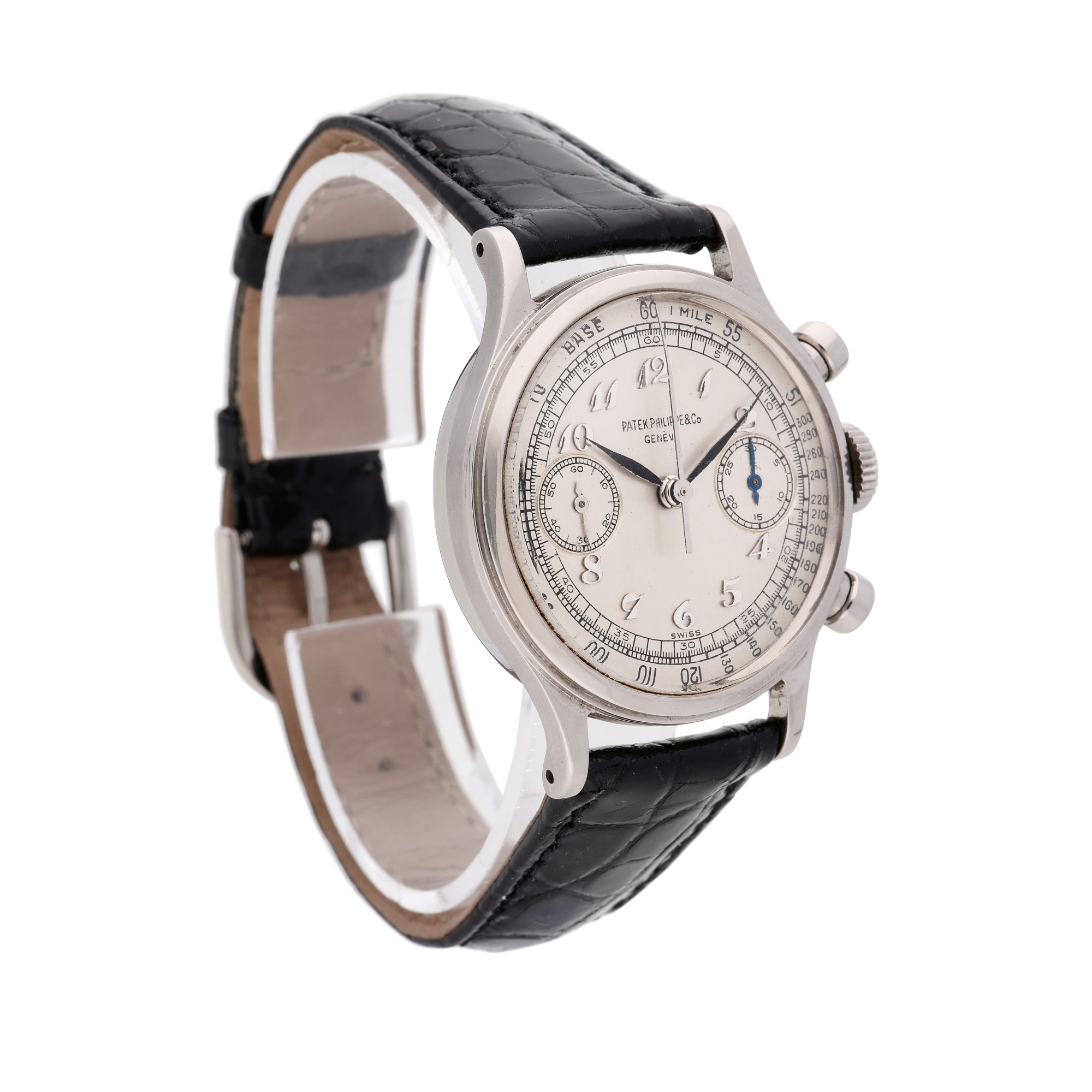 Reference 1463 | A stainless steel chronograph wristwatch with Breguet ...