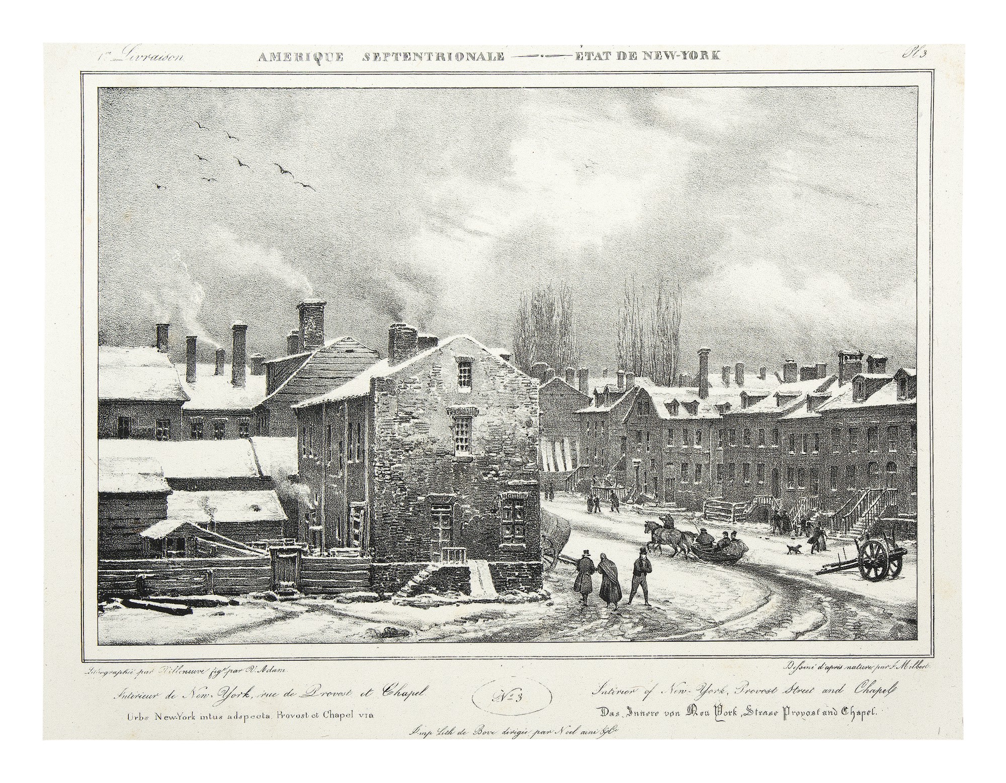 Milbert, Jacques-Gérard | An outstanding series of American views ...