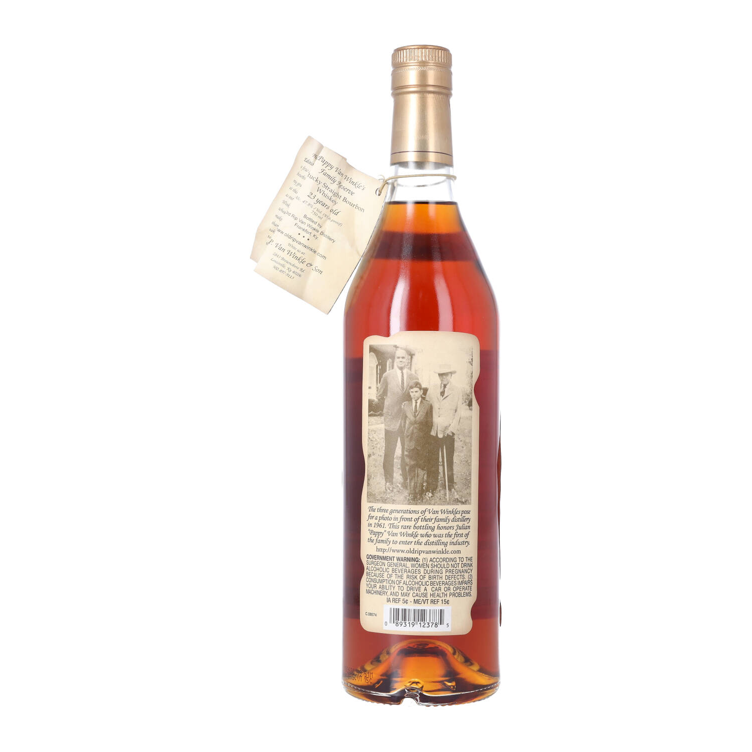 Pappy Van Winkle's 23 Year Old Family Reserve 95.6 proof NV (1 BT75 ...