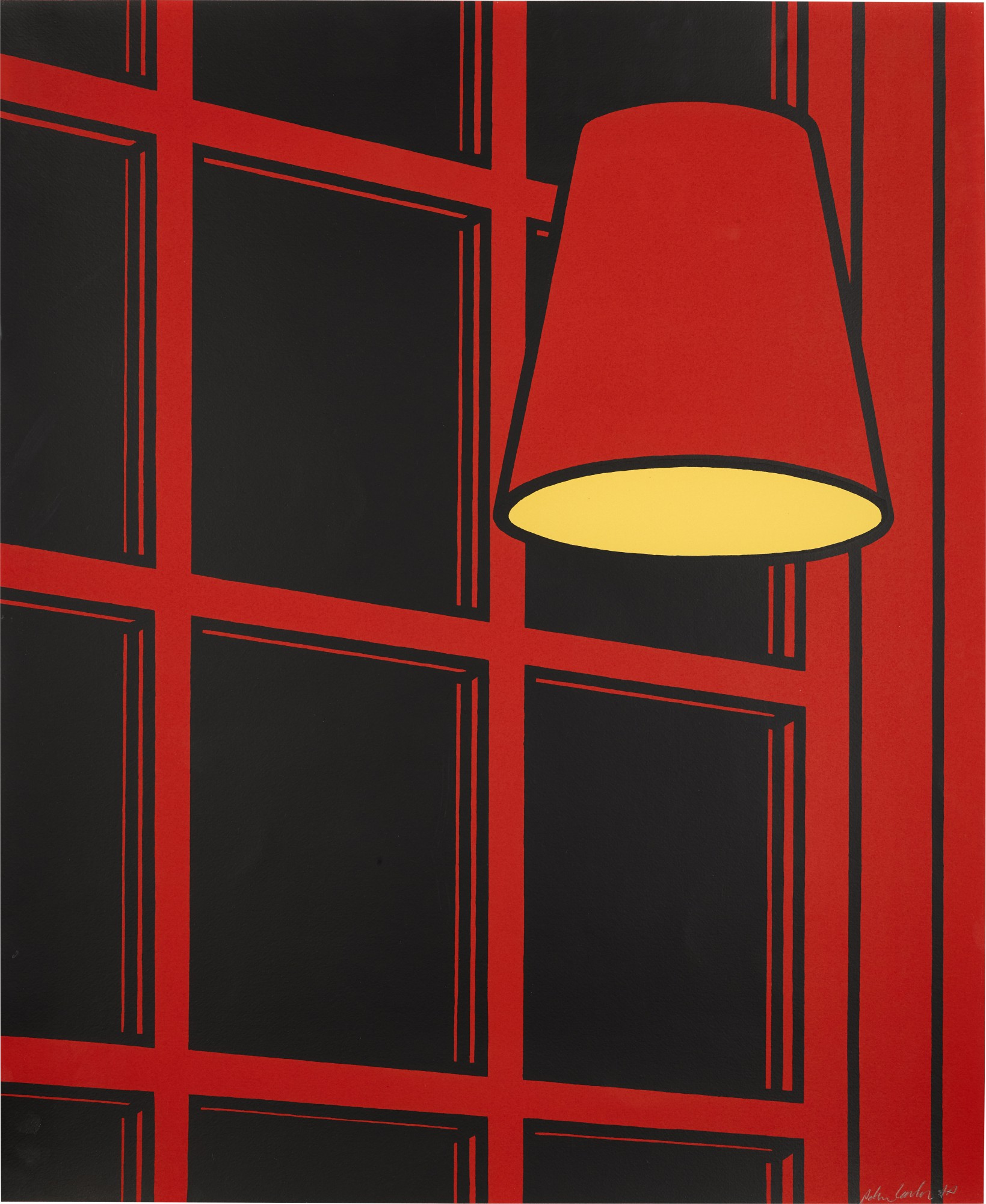 PATRICK CAULFIELD R.A | INTERIOR: NIGHT (C. 21) | Made in Britain ...