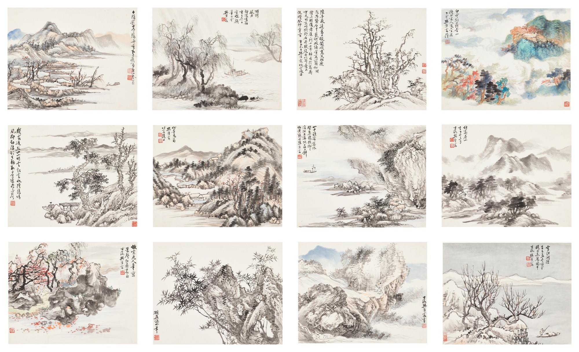 Fan Haolin 1885-1962 Landscape after Ancient Masters | 樊浩霖 1885-1962 ...