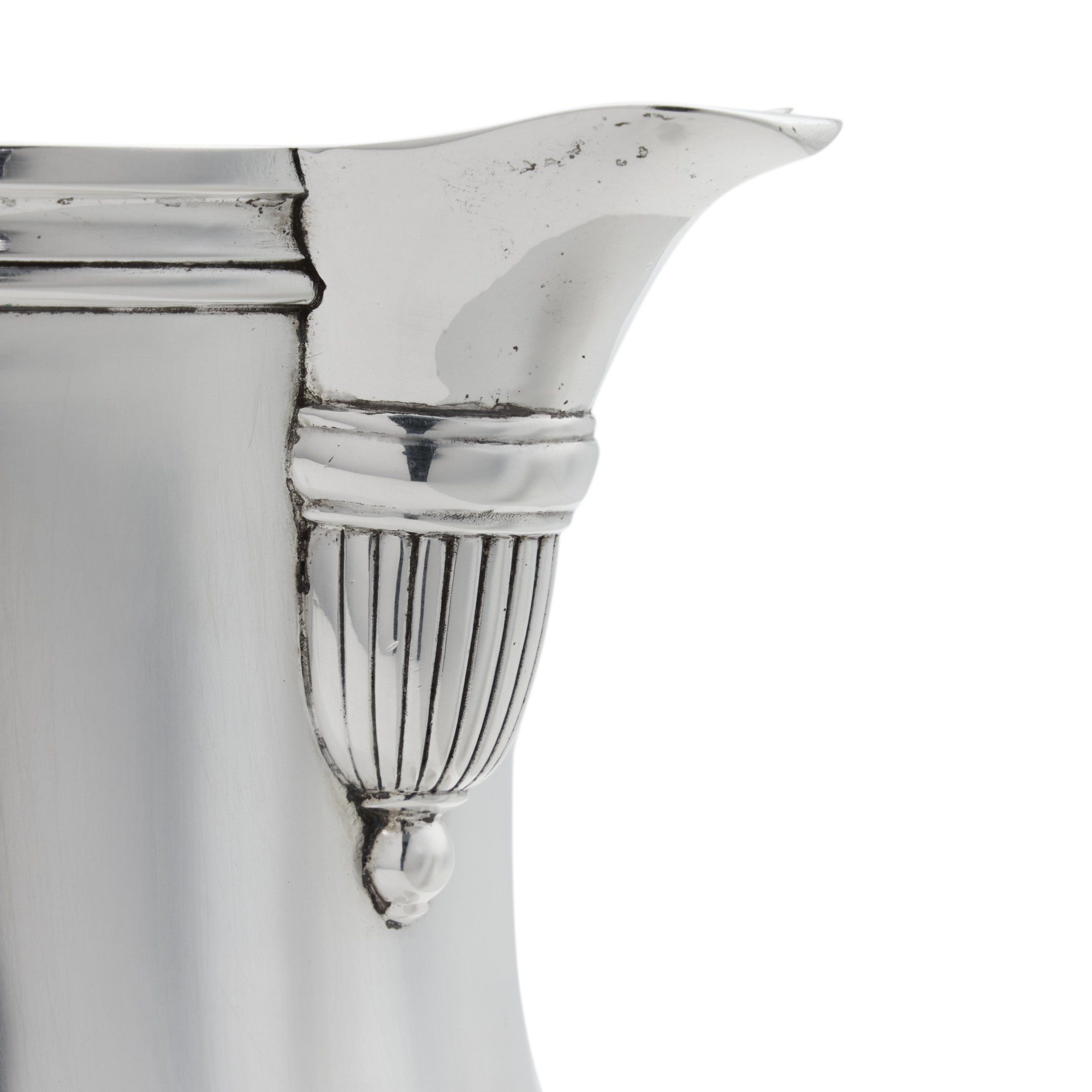 A French Silver Pitcher with Twelve Matching Cups, Puiforcat, Paris ...