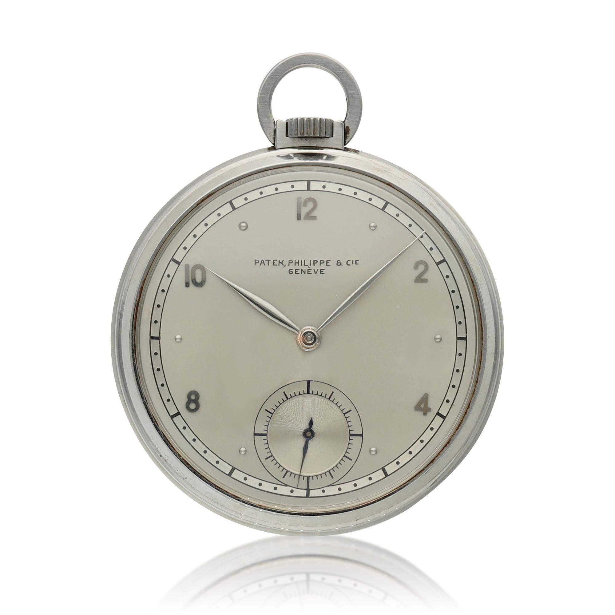 A stainless steel open faced watch, Circa 1945 | Fine Watches | 2022 ...