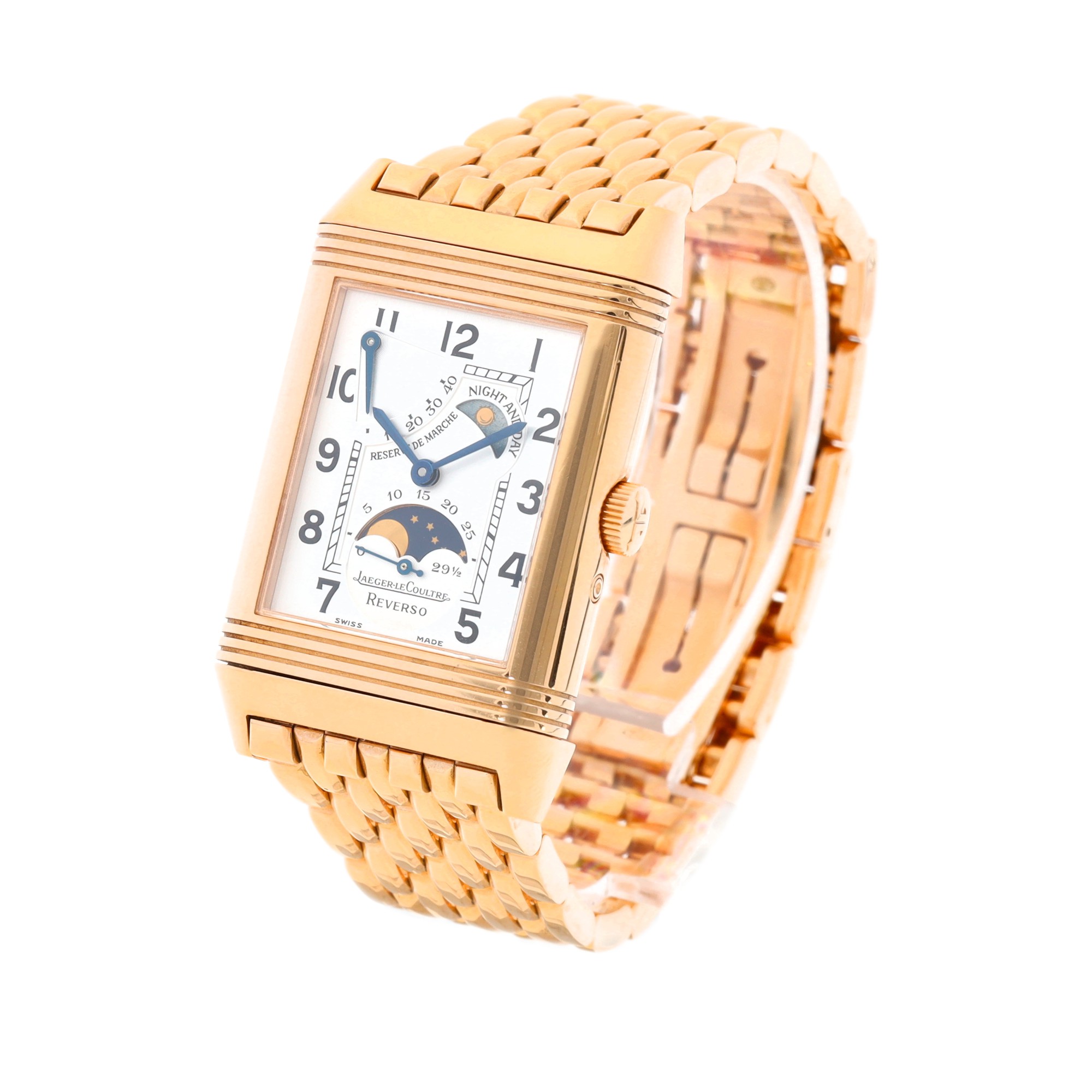 Jaeger-LeCoultre | Reverso Sun Moon, Reference 270.2.63, A pink gold ...